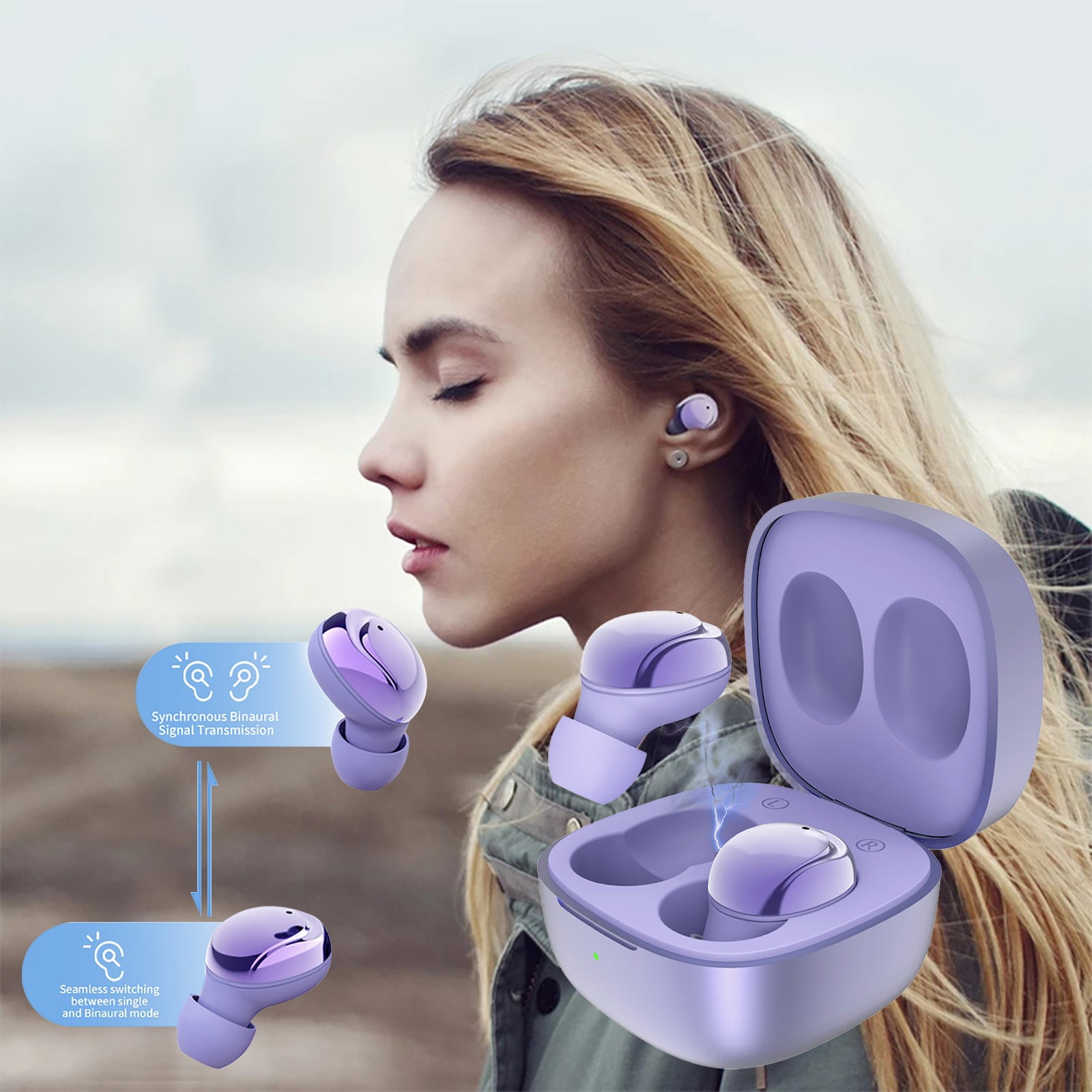 XY-30 5.0 Wireless Headset In-ear Earbuds Noise Reduction Sports Gaming ...