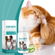 Hartz UltraGuard Ear Mite Drops Medicine for Dogs, Puppy Pet Medication ...