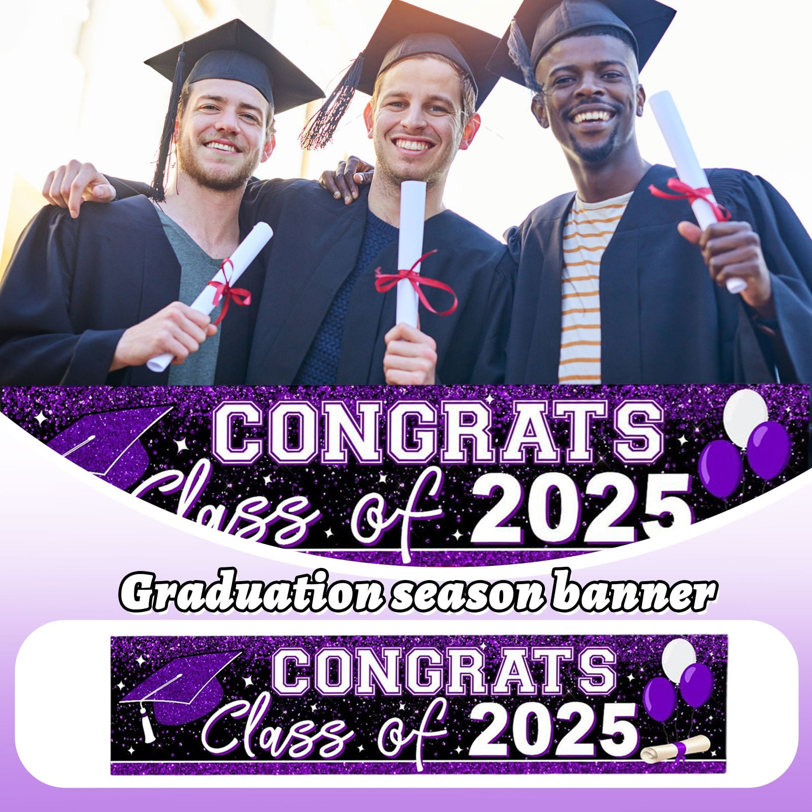XY Department Store Graduation Banner 2025 Congrats Class of 2025 ...