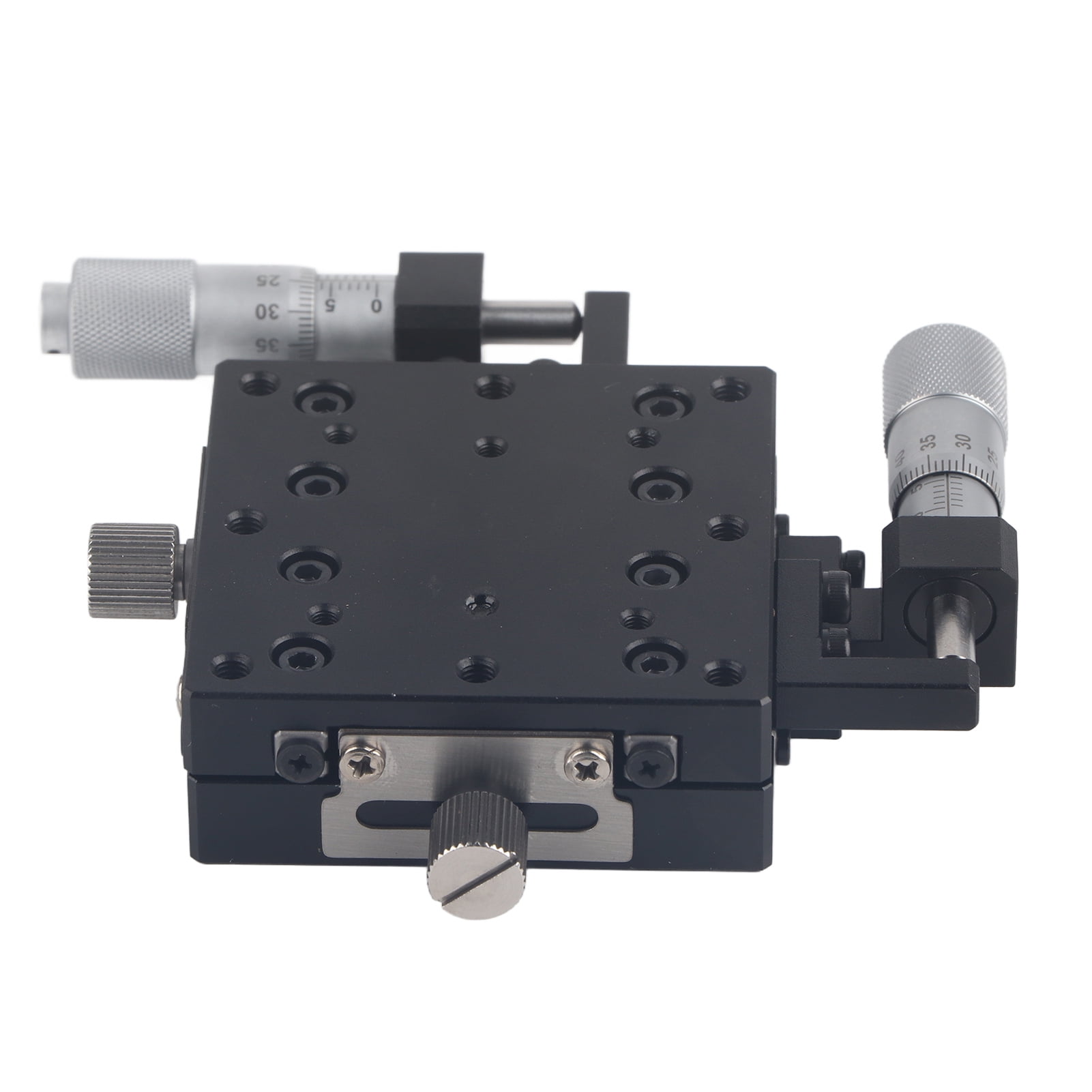 XY Linear Stage Cross Roller Micrometer Manual Slide Table - Walmart.com