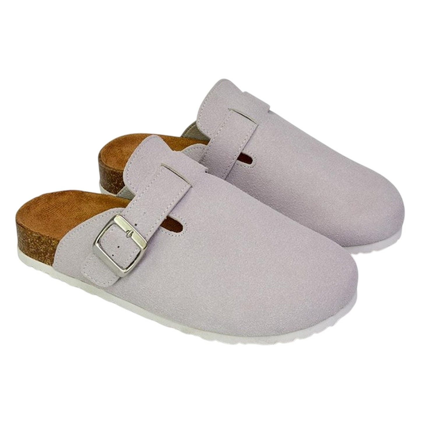 XY London Womens Lucy Cork Slip-on Flat Mules - Walmart Business Supplies