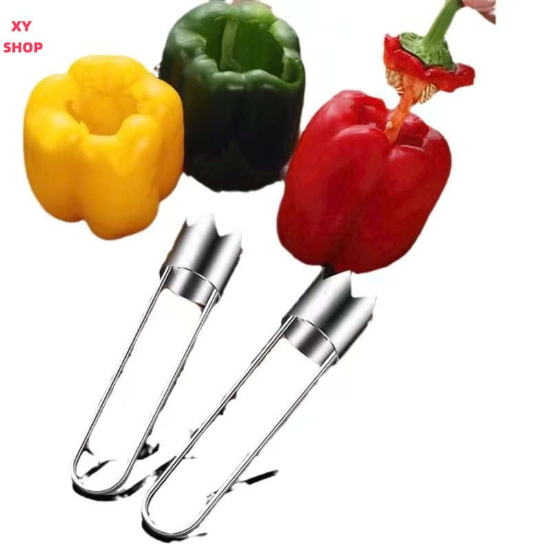 XY SHOP 2024 New Stainless steel Red Pepper Seed Remover, a universal ...