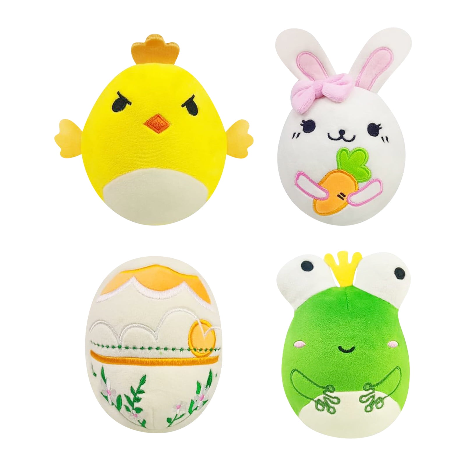 XY Trend Box Adorable Plush Bunny Toy with Carrot Embroidery, Soft ...