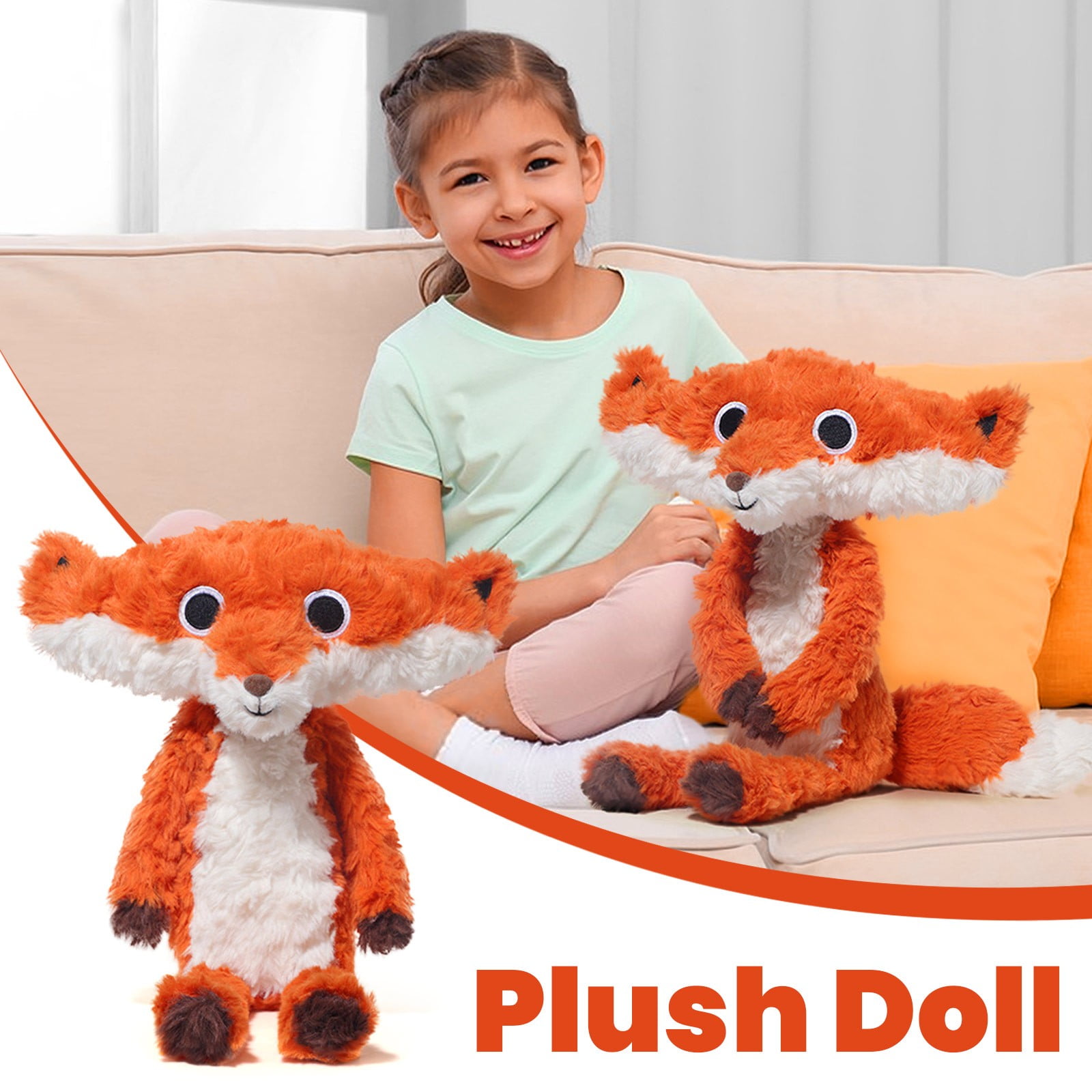 XY Trend Box Adorable Plush Fox Toy Soft, Cuddly Stuffed Animal for ...