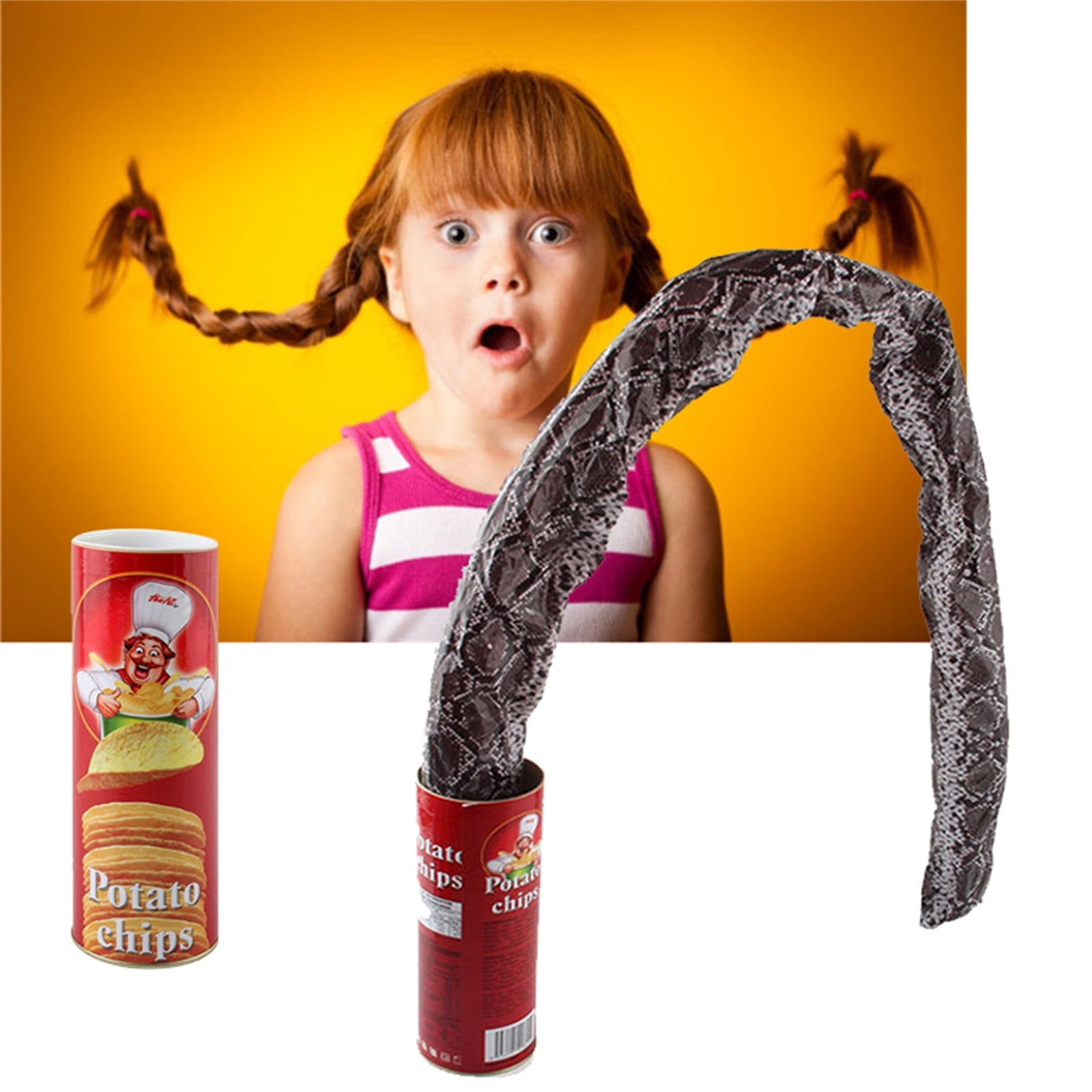 XY Trend Box Chip And Potato Toys,Fools Prank Toys,Potato Chip Cans Scary Trick Jump Spring Toy ...