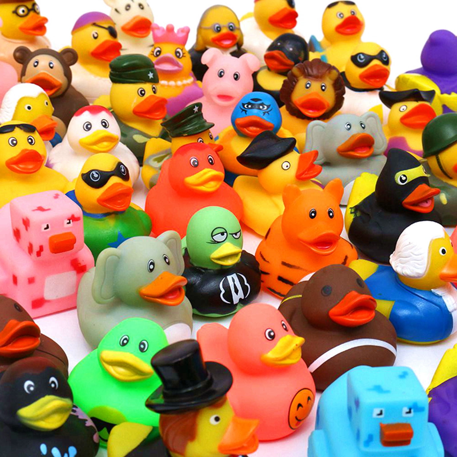 "XY-WQ 30 Pack Assorted Mini Ducky Set - 2"" Bulk Rubber Ducks for Kids ...