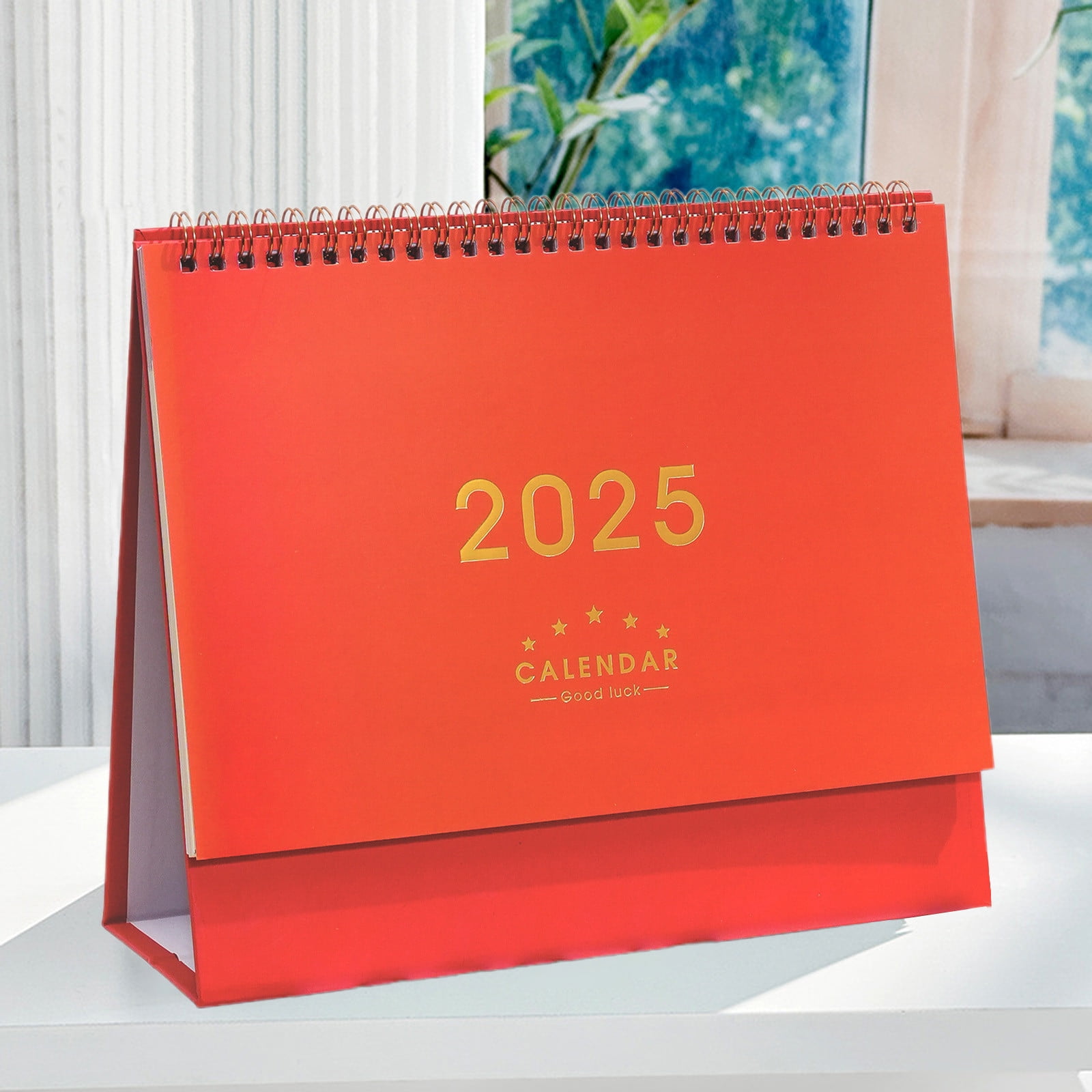 XYAIYT 2025 Desk Calendar Standing Flip Planner for Home,School Office ...