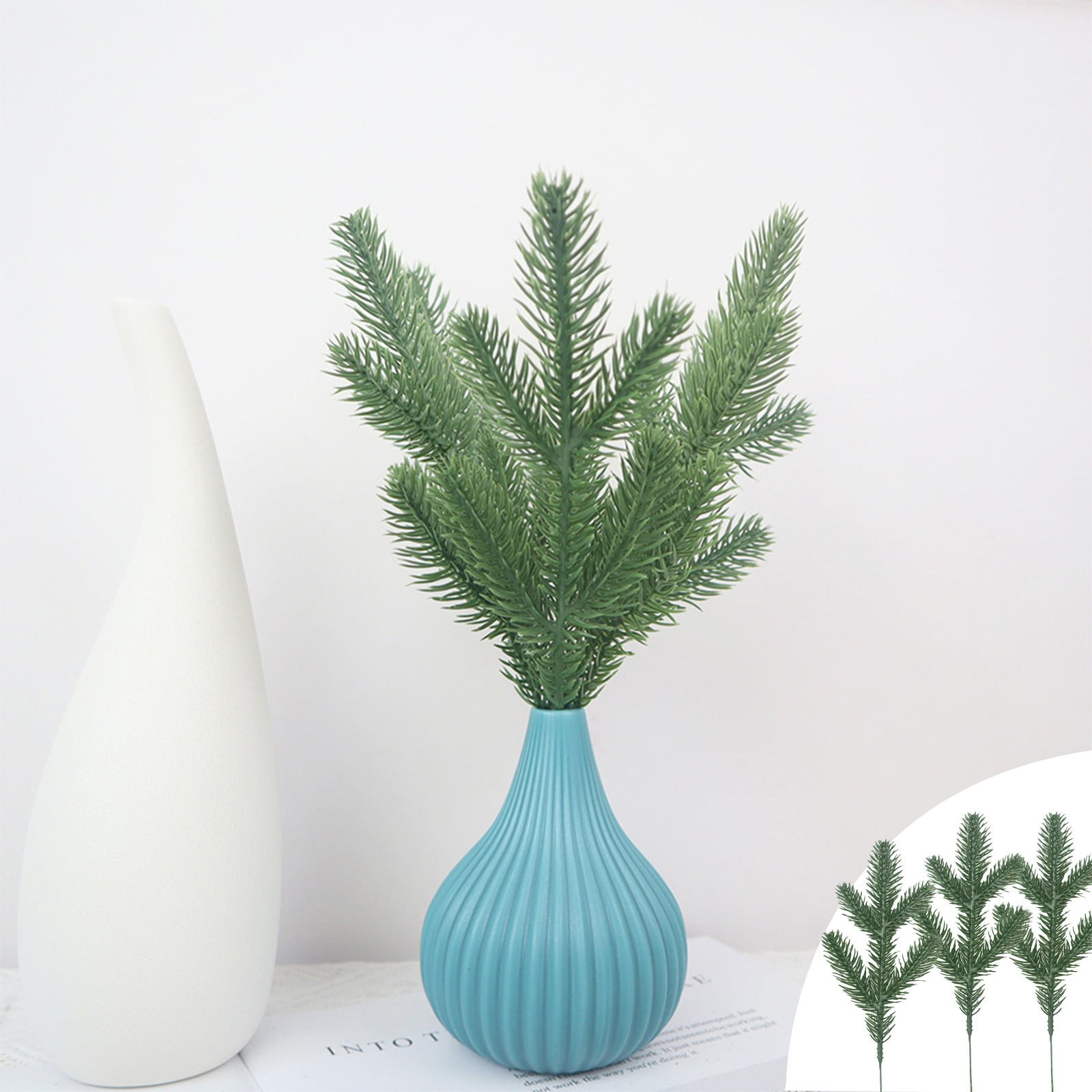 XYAIYT 3Pcs Simulated Needle Christmas Tree Accessories Realistic ...
