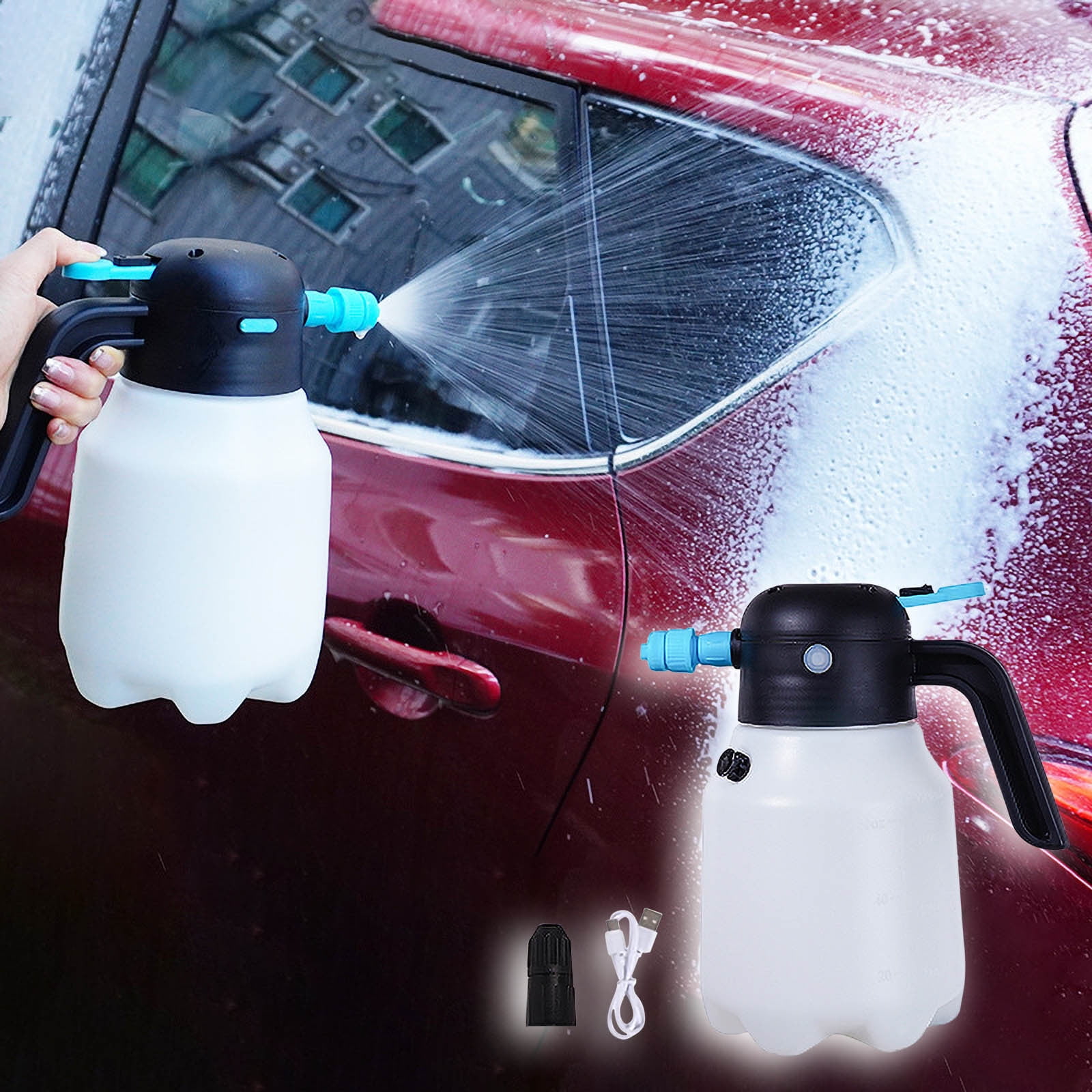 XYAIYT Car Wash Foam Spray High Pressure,Adjustable Water, Design for ...