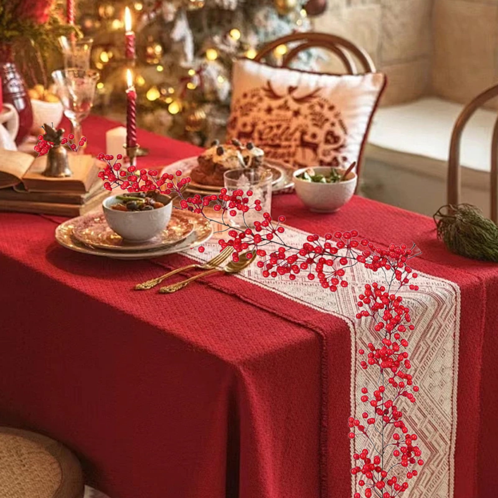 XYAIYT Christmas Ivy Garland Christmas Decorations Realistic Artificial ...