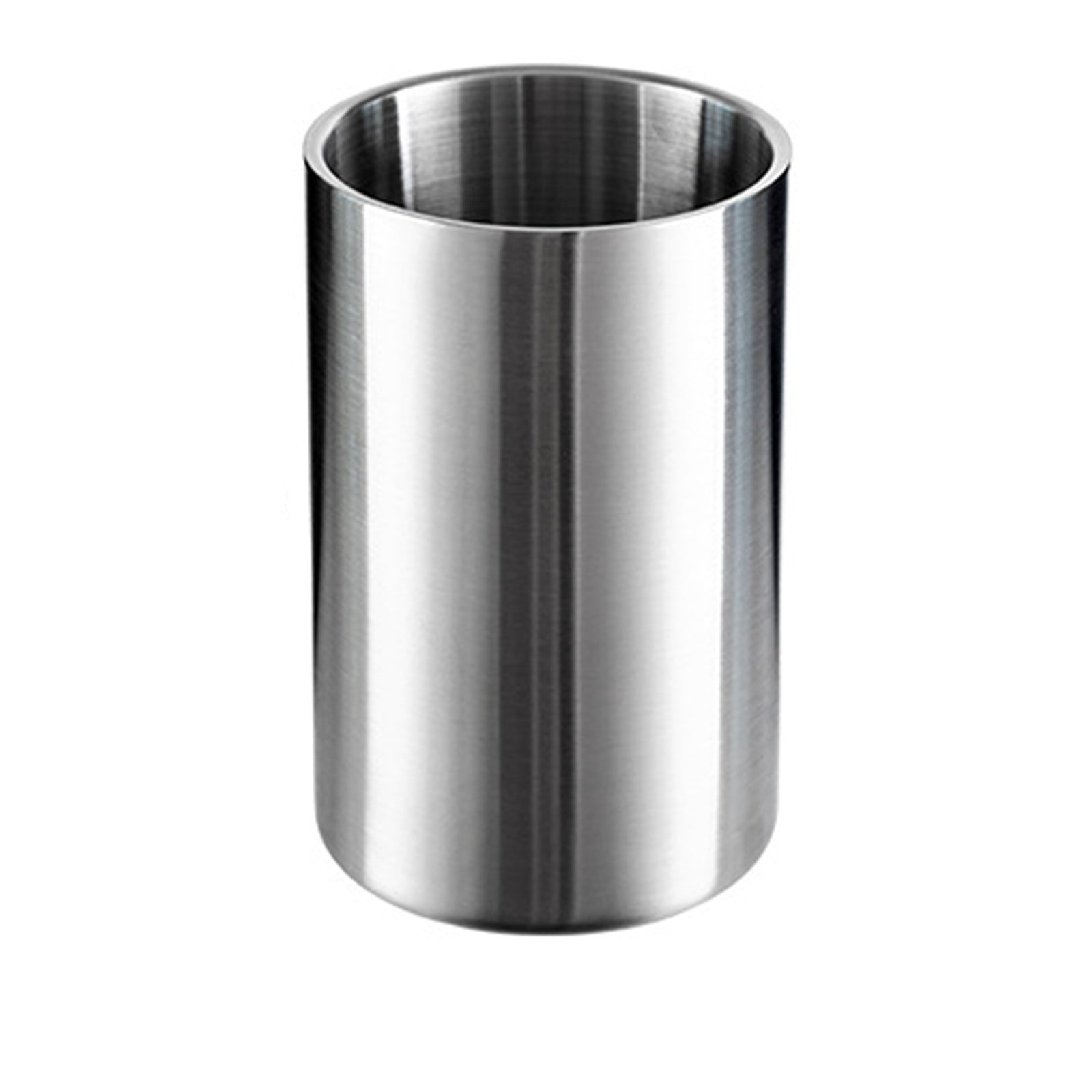 XYAIYT Classic Round Ice Bucket Stainless Steel Beverage Cooler 101.4oz ...