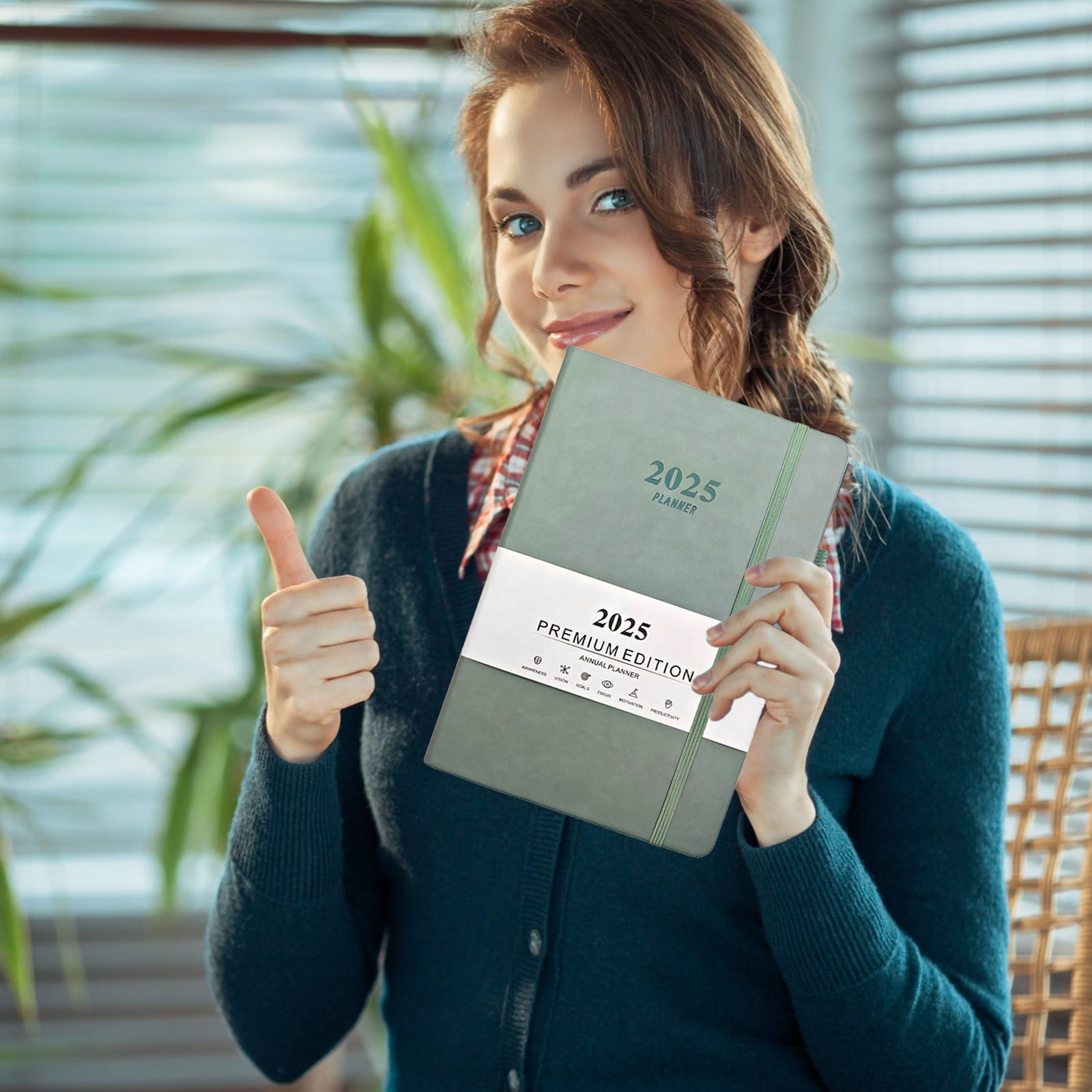 XYAIYT Daily Planner Notebook with 365 Day Study Schedule A5 Office ...