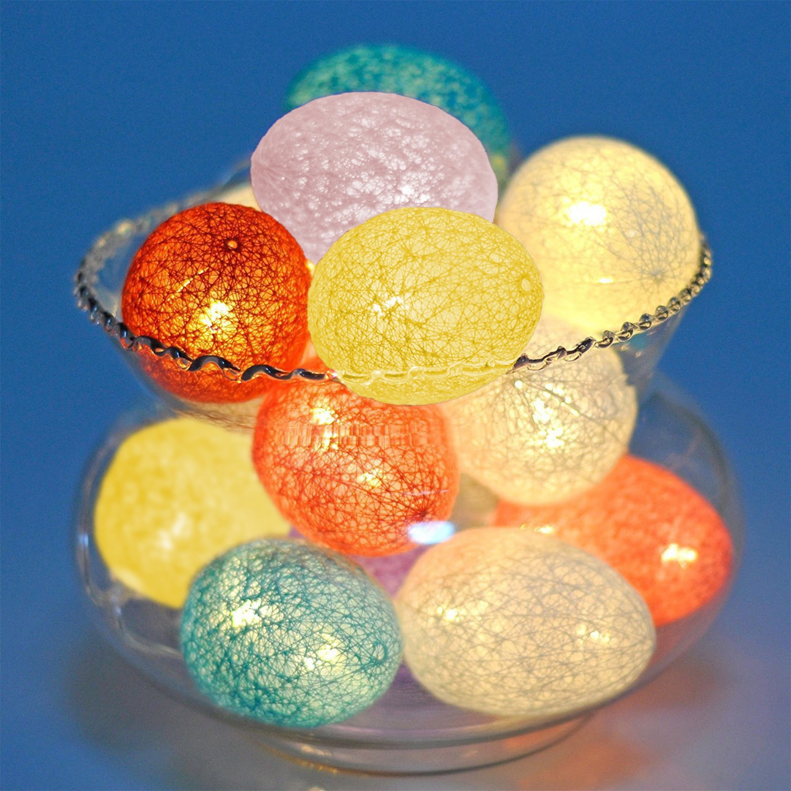 XYAIYT Easter LED Battery Operated String Lights-Indoor Outdoor Holiday ...