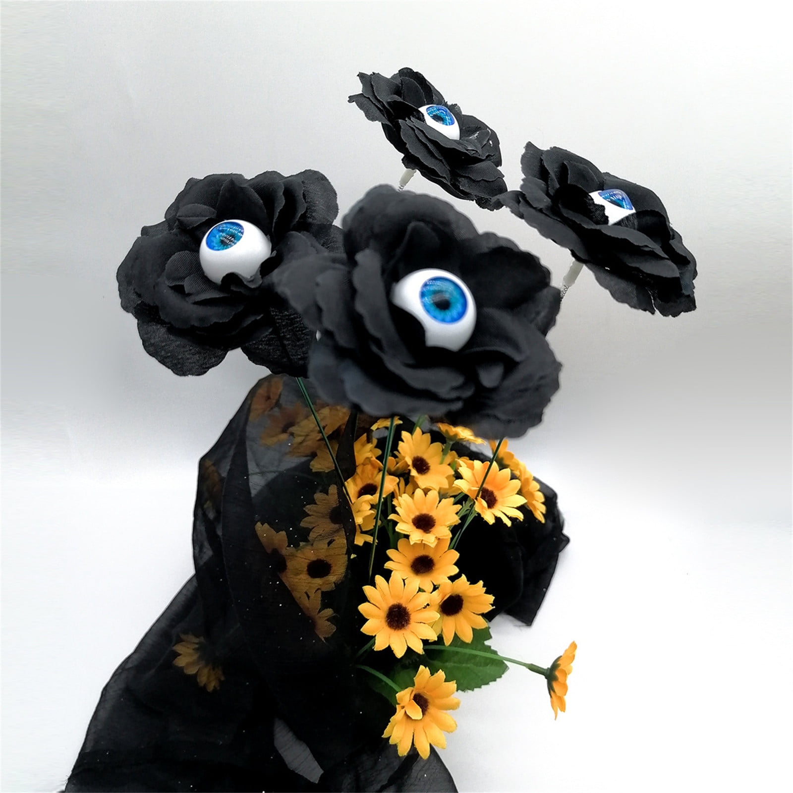 XYAIYT Eyeball Rose Rod Decoration Halloween Decorations for Indoor and ...