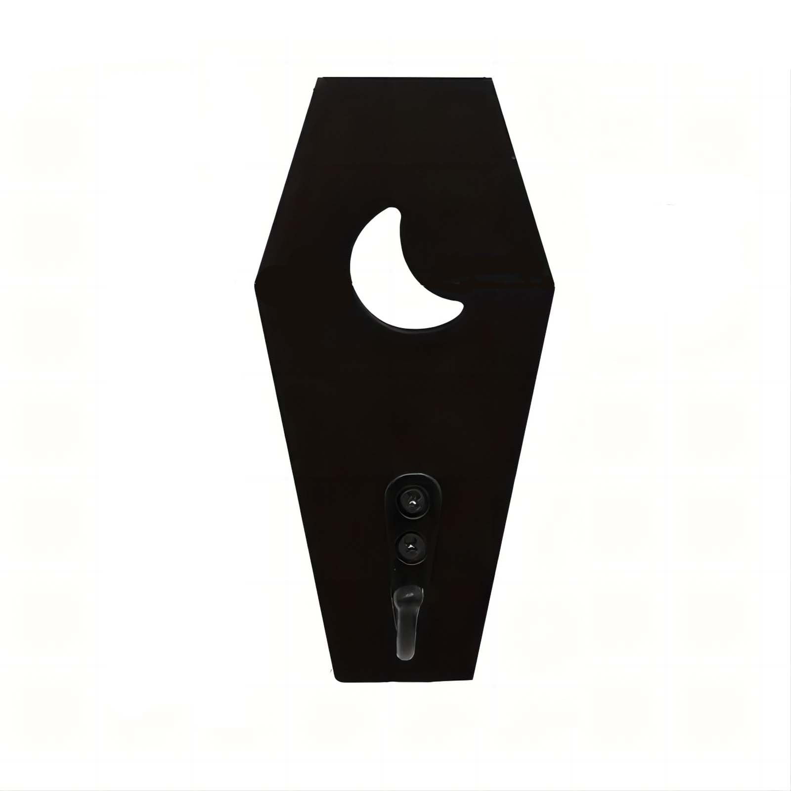 XYAIYT Gothic Coffin Key Hooks Unique Wall Mounted Key Holder with Dark ...