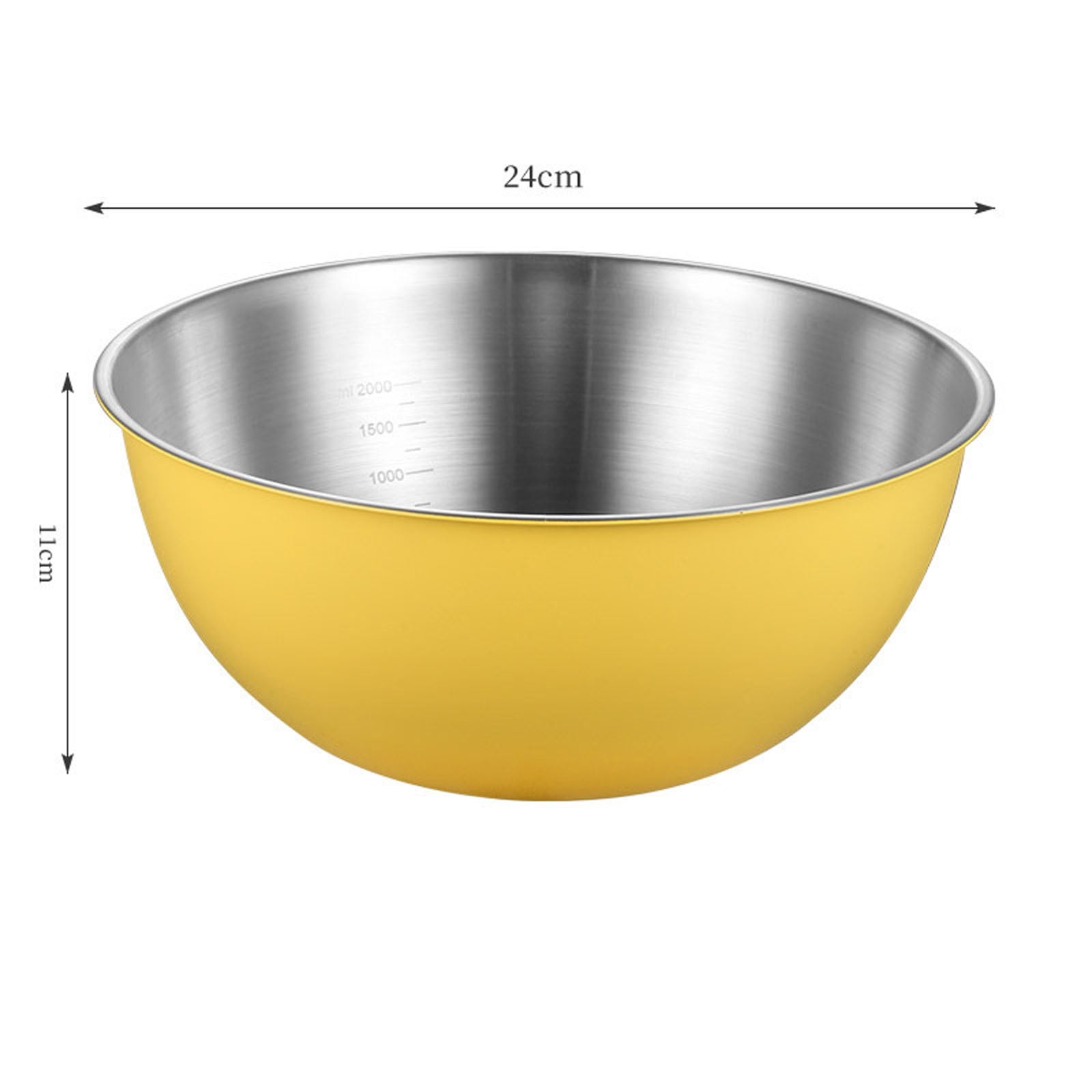 XYAIYT Heavy Duty Stainless Steel Multi Purpose Basin Set 3 Piece ...