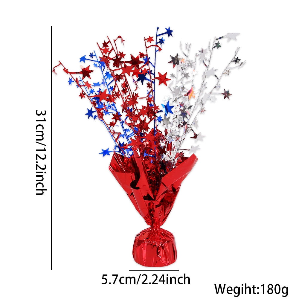 XYAIYT Independence Day Decorations Star DIY Table Centerpiece Party ...
