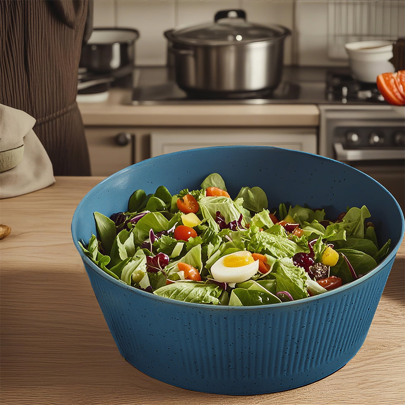 XYAIYT Large Unbreakable Cereal Bowls, Salad Dessert Bowls for Soup ...