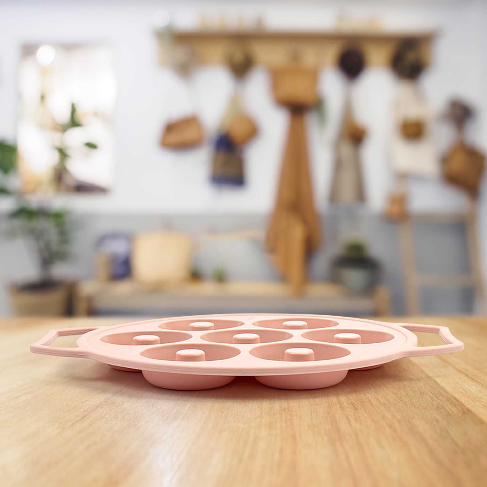 XYAIYT Long Lasting 7 Cavity Baking Tray with Easy Grip Handles for ...