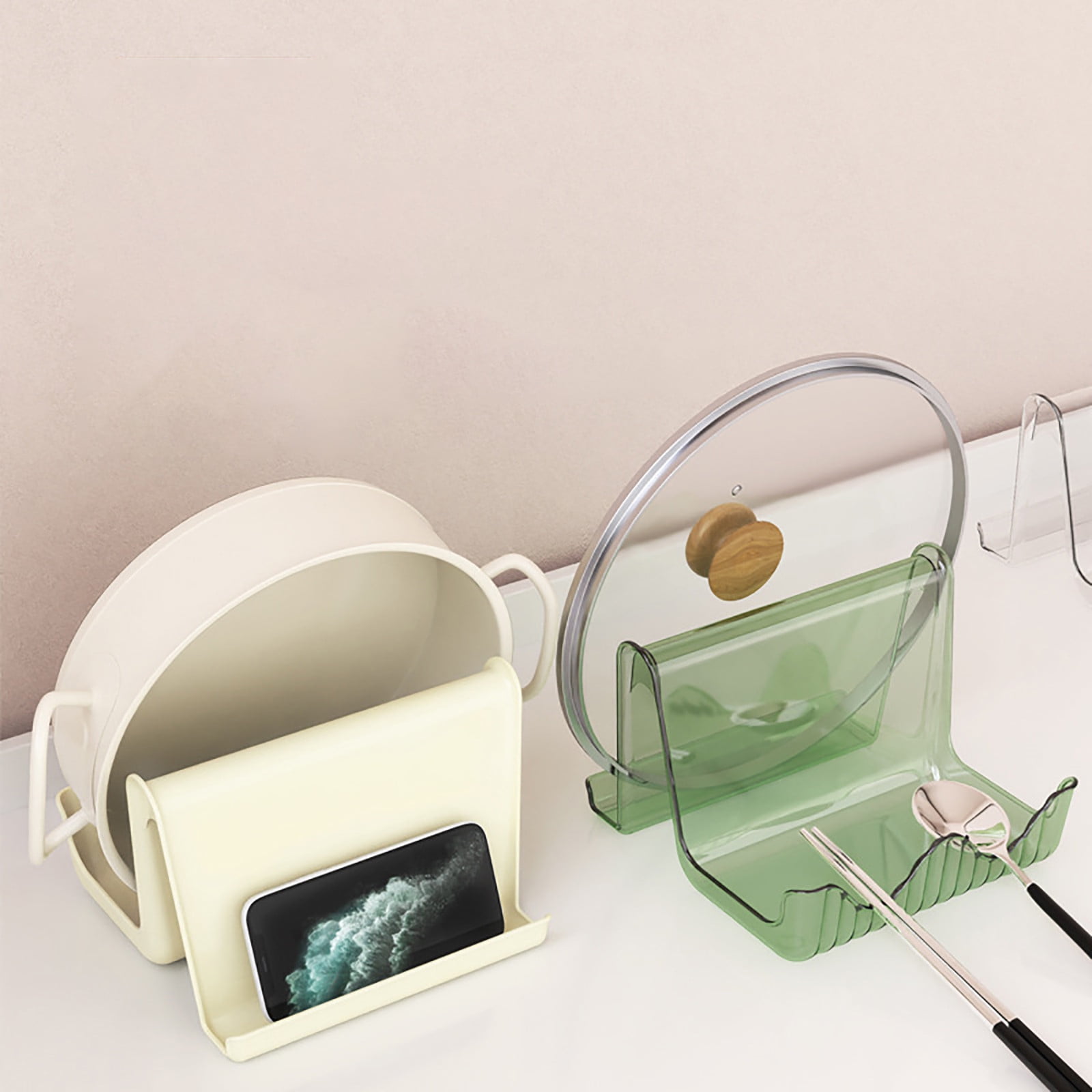 XYAIYT Multi Functional Transparent Drainage Double Layer Tabletop ...