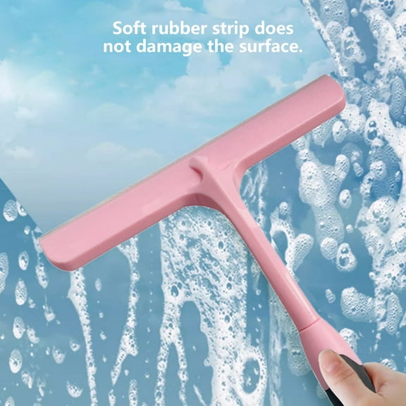 MORESEC under $5 Bathroom SqueegeeGlass Mirror and Tile Cleaning Tool ...