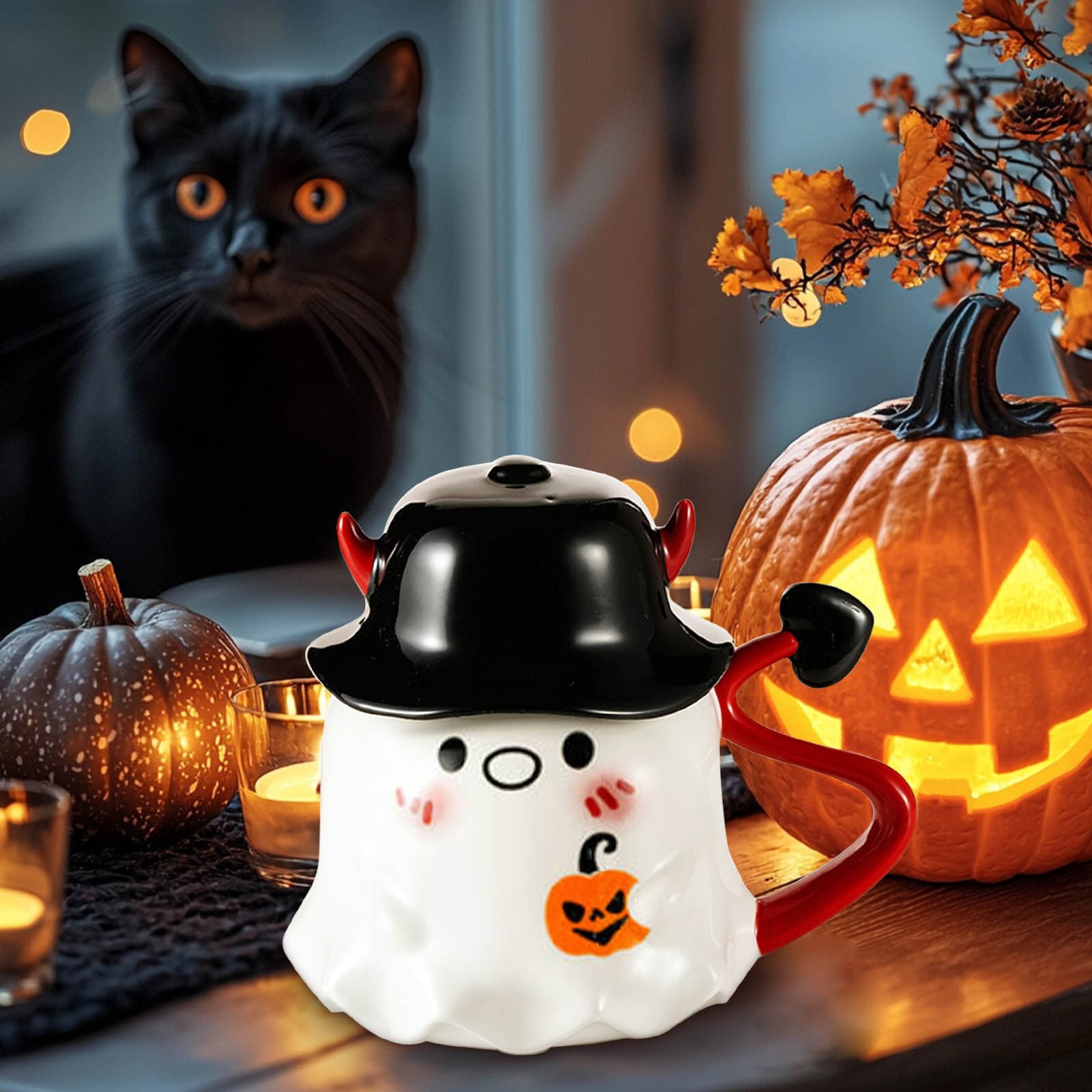 XYAIYT Personalized Ghost Mug Halloween Gifts Ghost Decor Custom ...