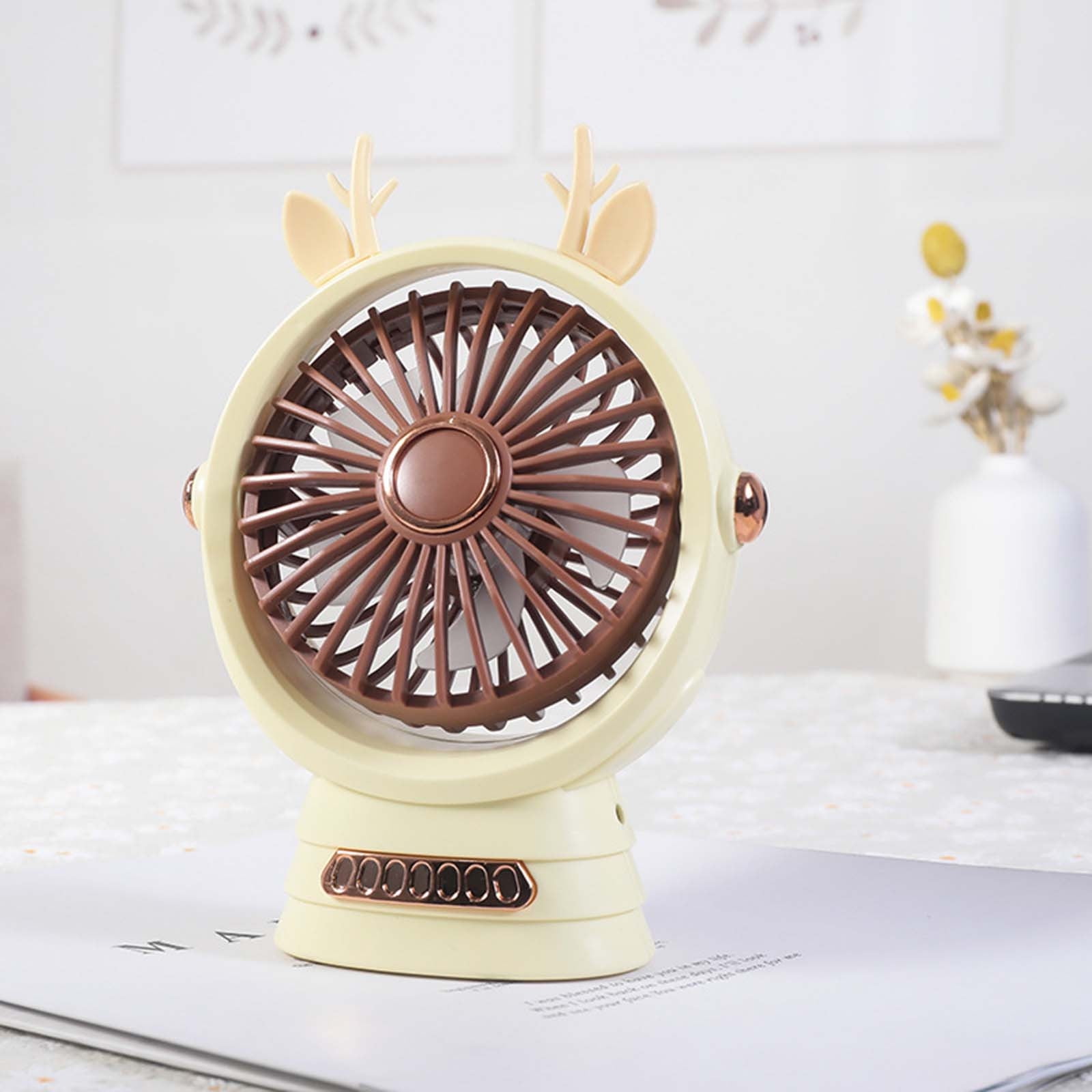 XYAIYT Portable Silent Two Speed High Wind USB Charging Fan for ...