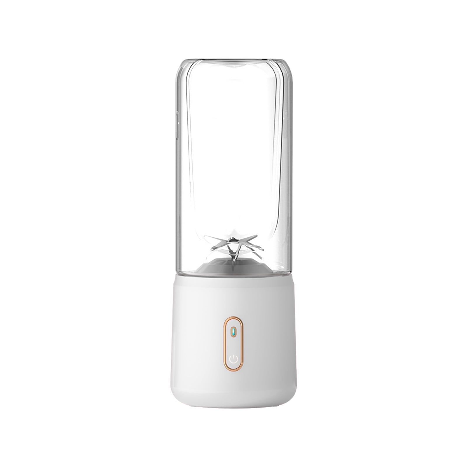 XYAIYT Portable USB Rechargeable Blenders with Six Stainless Steel ...