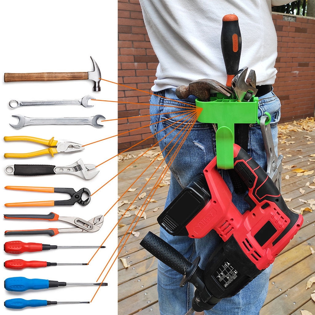 XYAIYT Portable Waist Tool Drill Clip Bag for Workers Lightweight Multi ...