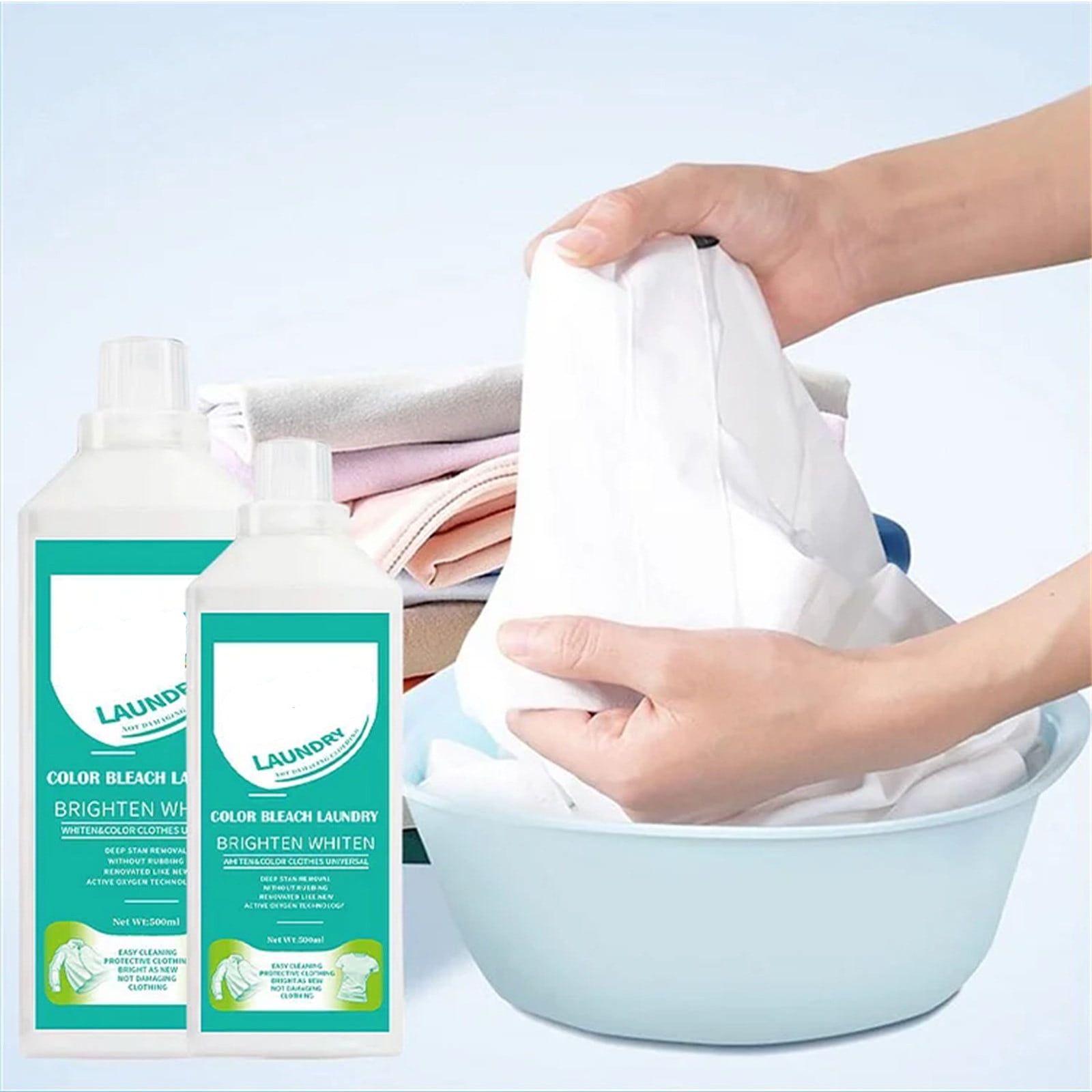 XYAIYT Powerful Color Laundry Detergent Deep Cleaning,Stain Removal ...