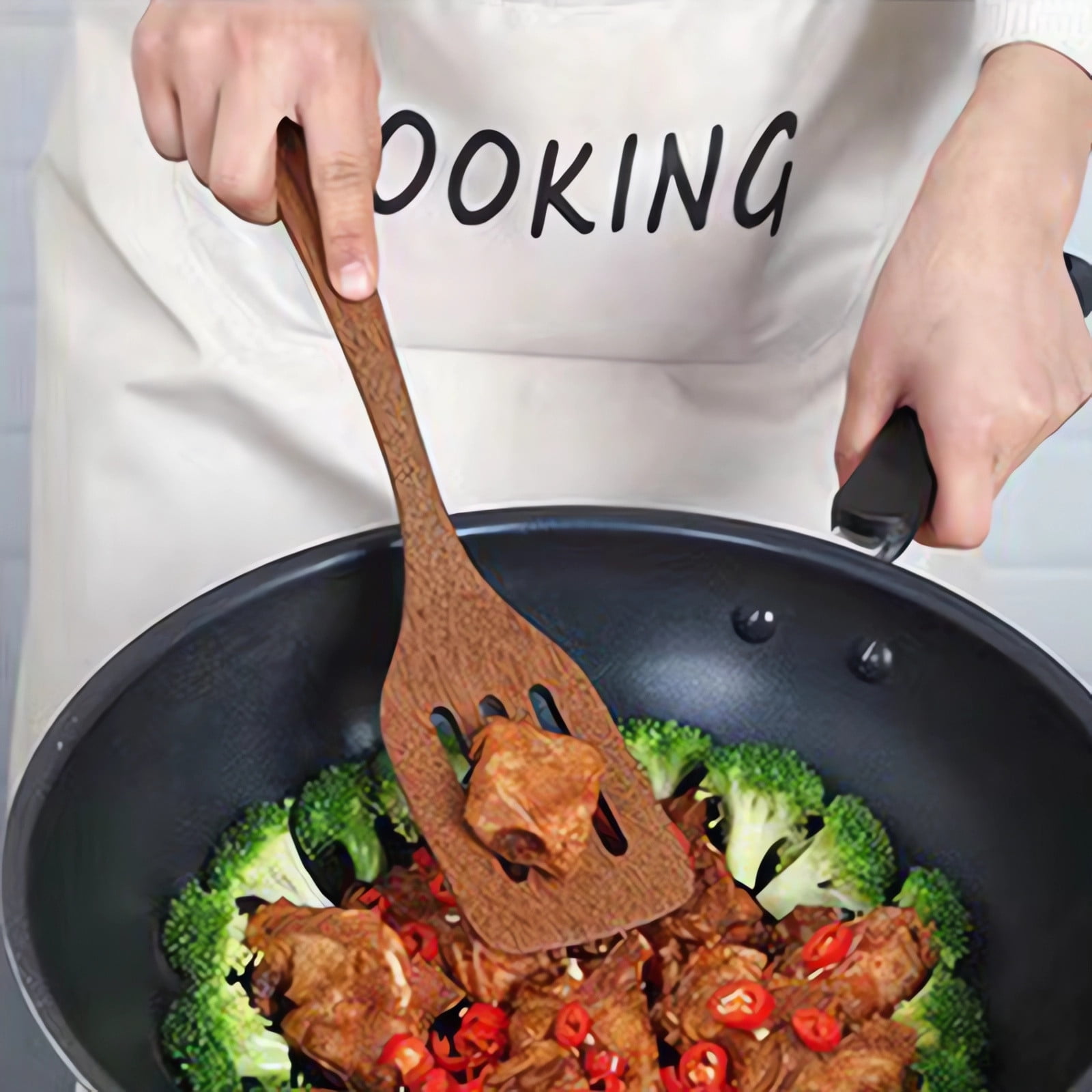 XYAIYT Premium Wooden Kitchen Utensil for Cooking,Stirring Serving ...