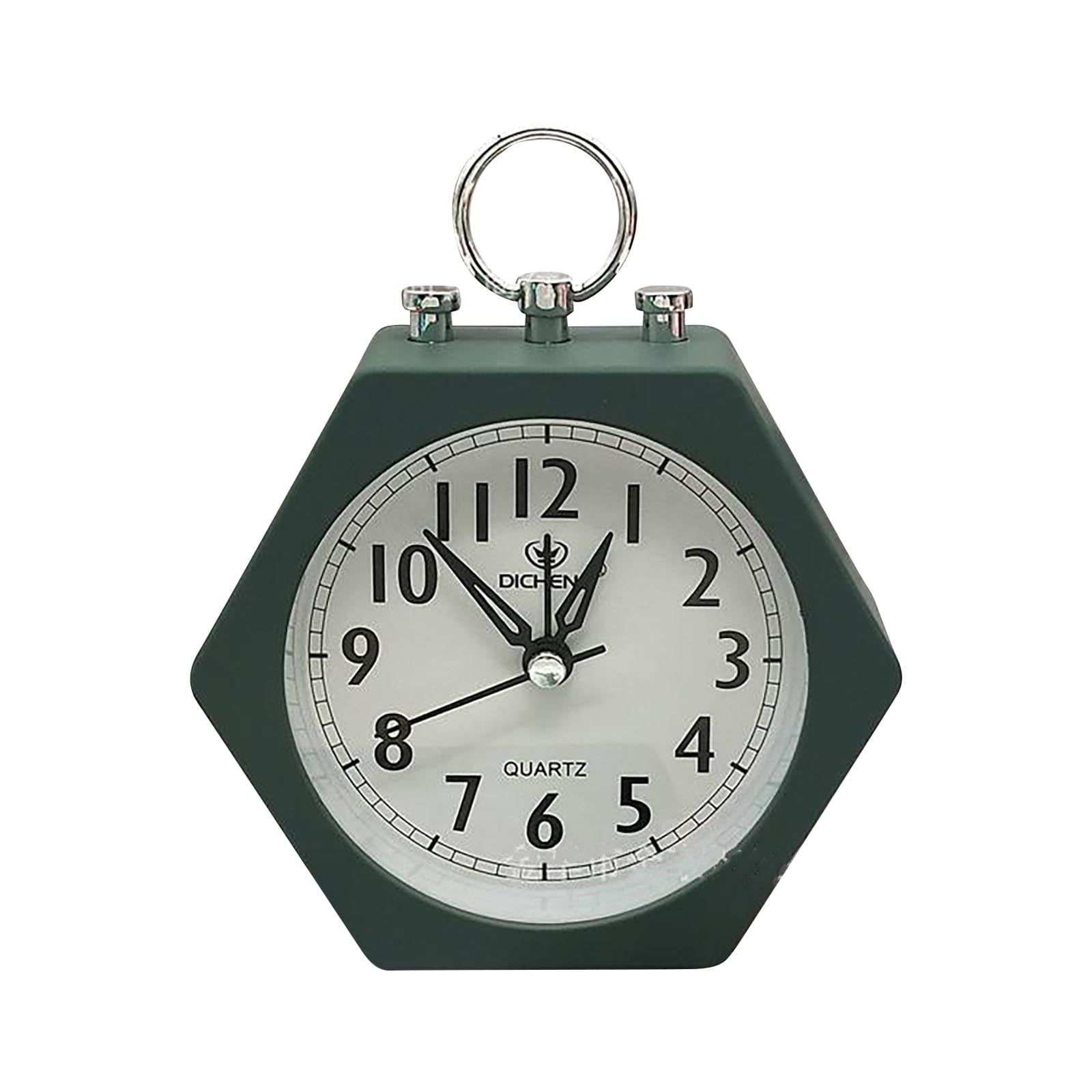 XYAIYT Silent Non-Ticking Alarm Clock for Students and Office Workers ...