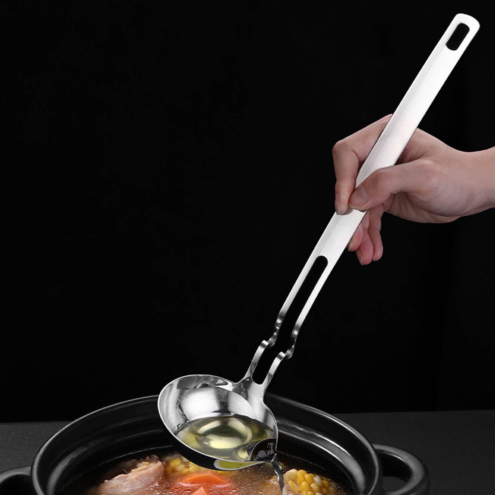 XYAIYT Stainless Steel Grease Trap Spoon with Long Handle for Efficient ...