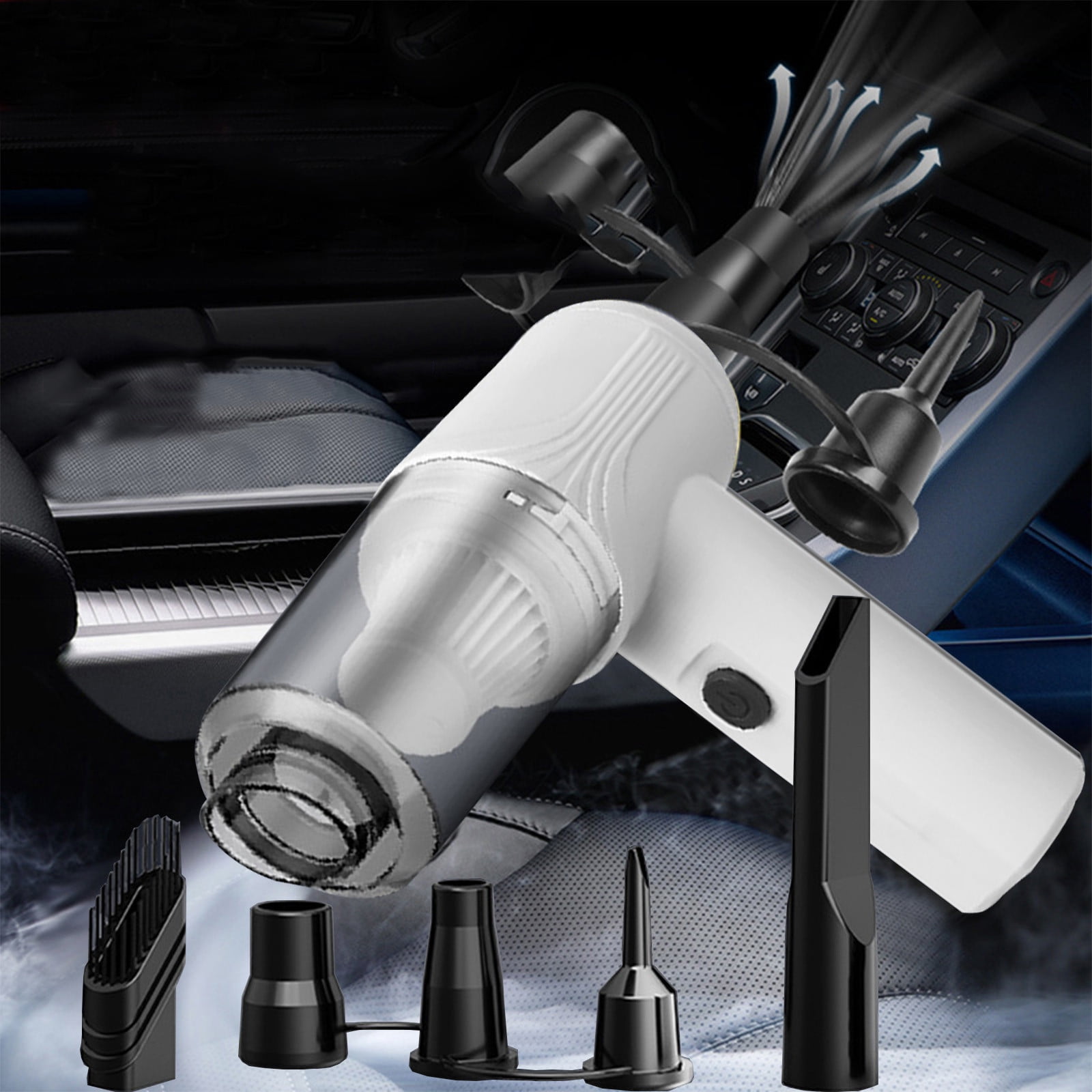 XYAIYT Wireless Car Vacuum Cleaner High Power,Portable,2 in 1 Suction ...