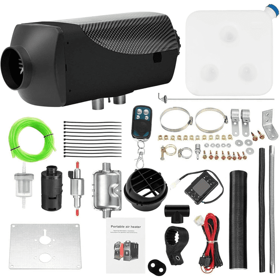 XYJBHB Diesel Air Heater with 10L Tank & LCD Thermostat, 12V Parking ...