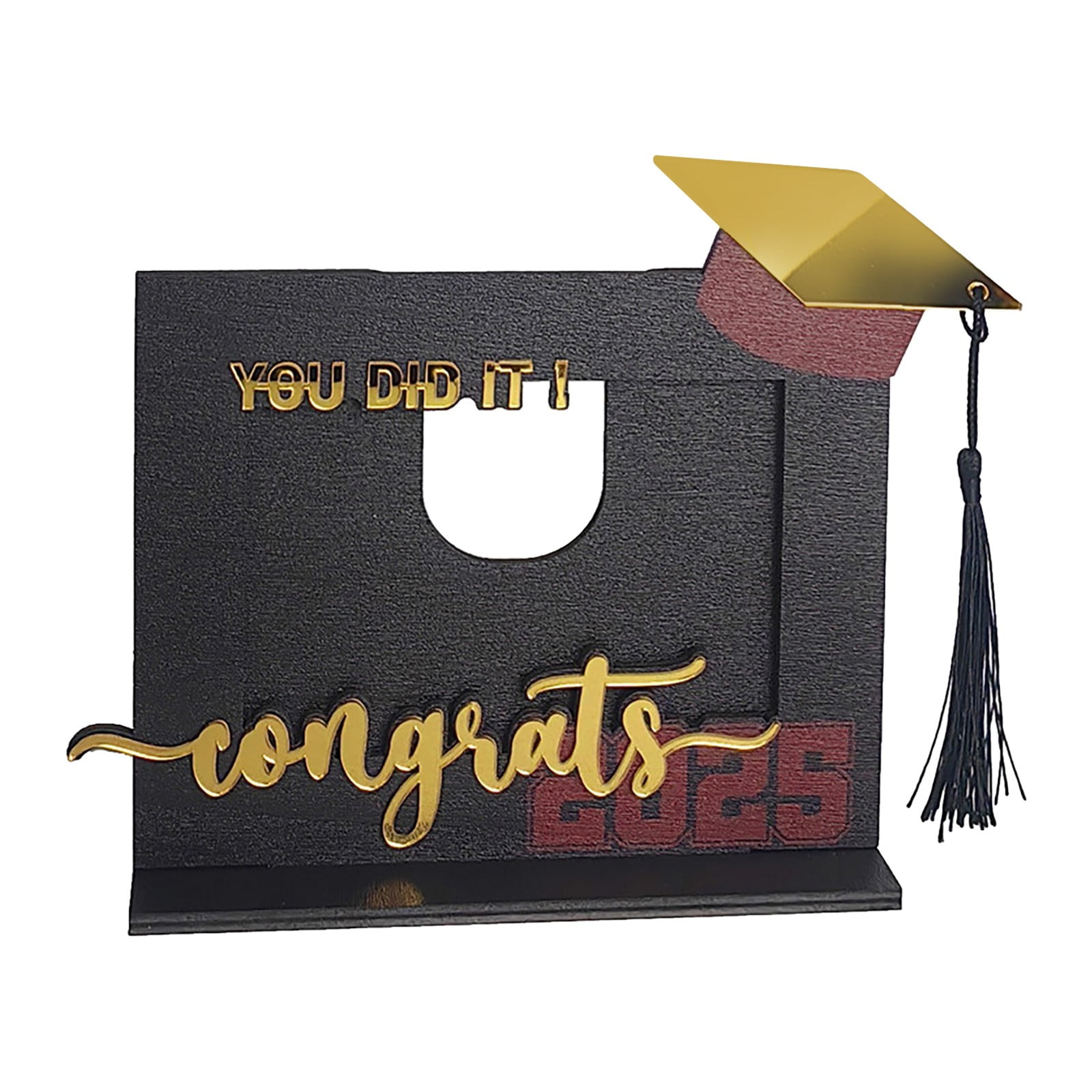 XYKA 2025 Graduation Tassel Photo Frame for 4 x 6 Inches Pictures ...