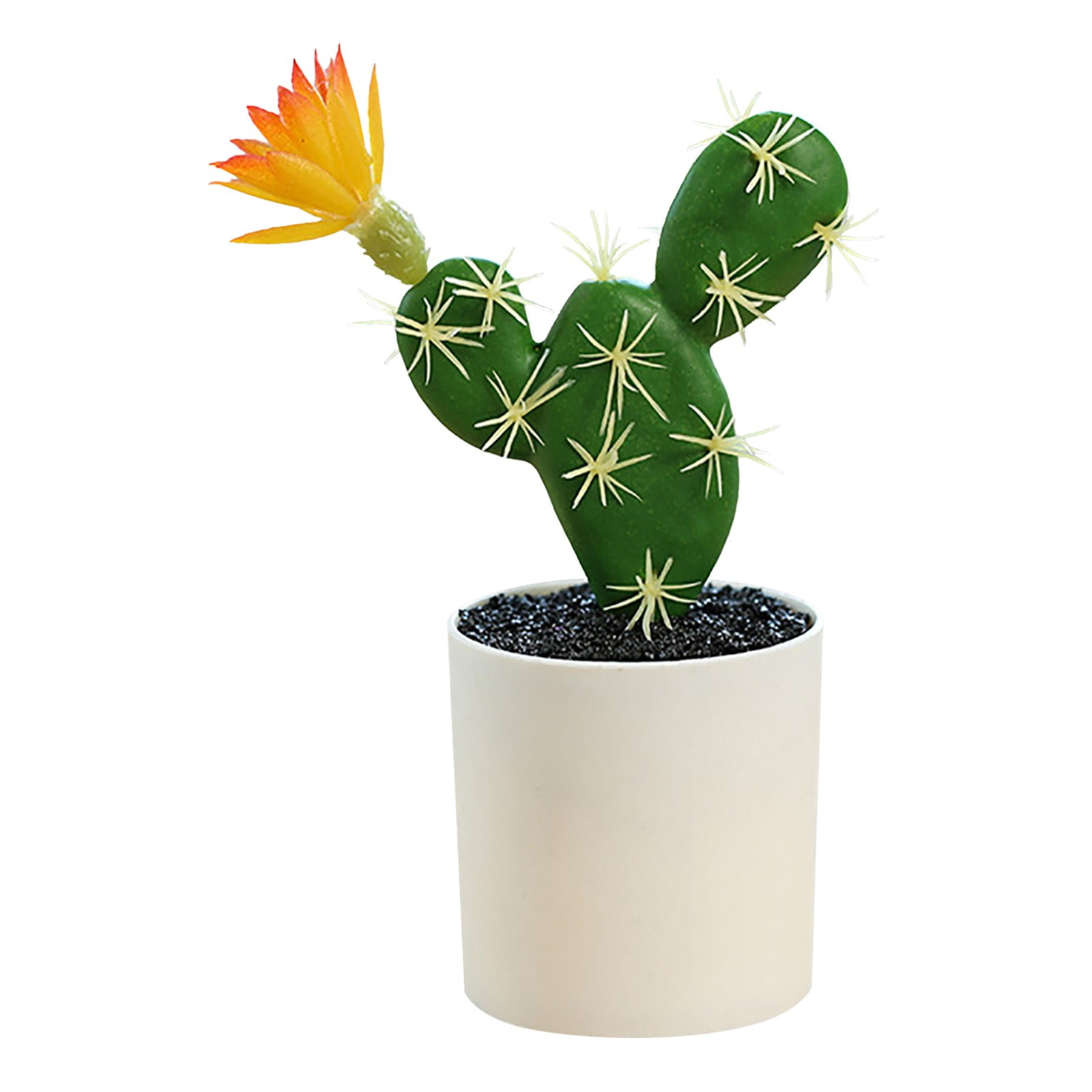 XYKA Artificial Flowers, Realistic Faux Agave Potted Plant - Artificial ...