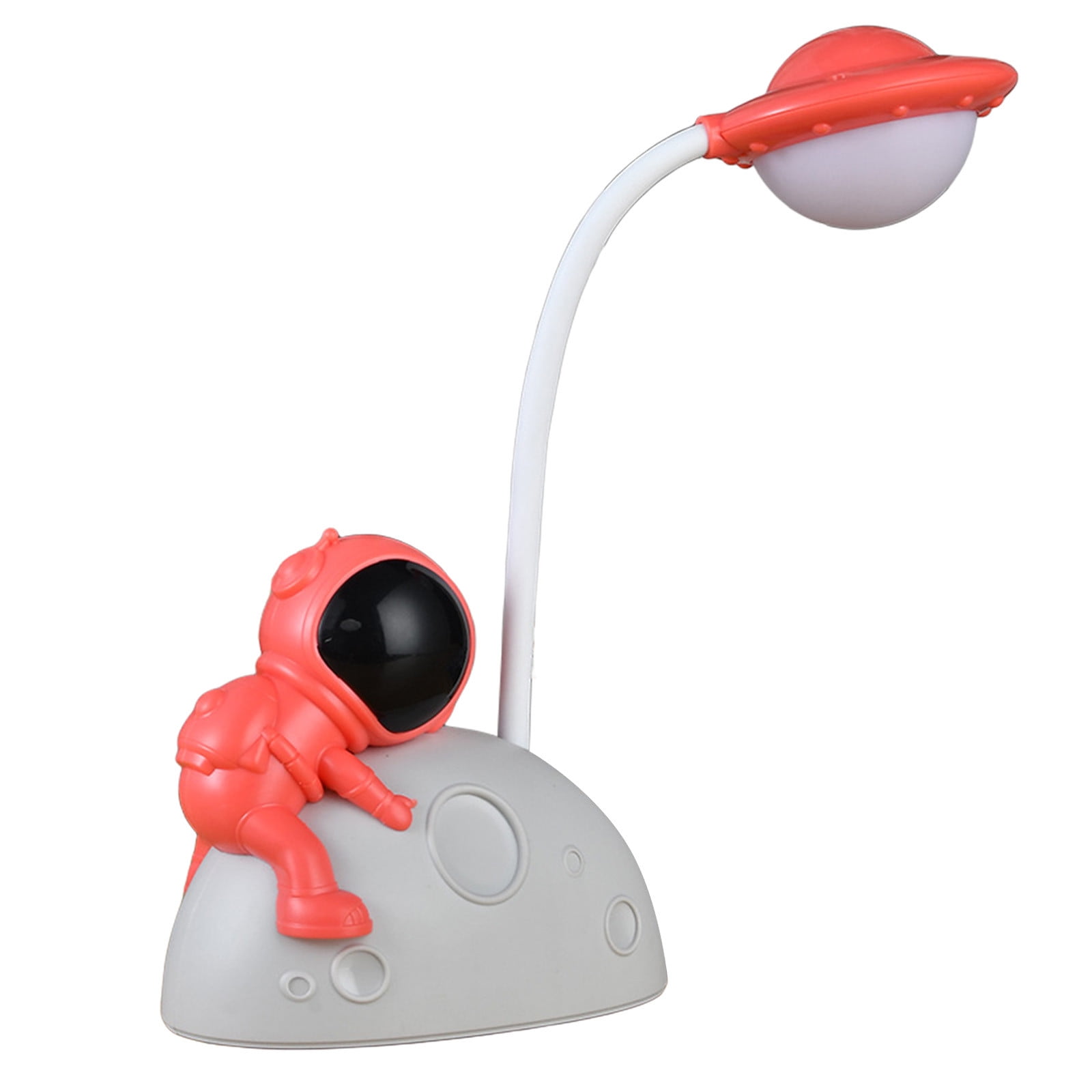 XYKA Cartoon Astronaut Eye Desk Lamp Cartoon Moon Lamp Led Learning Eye ...