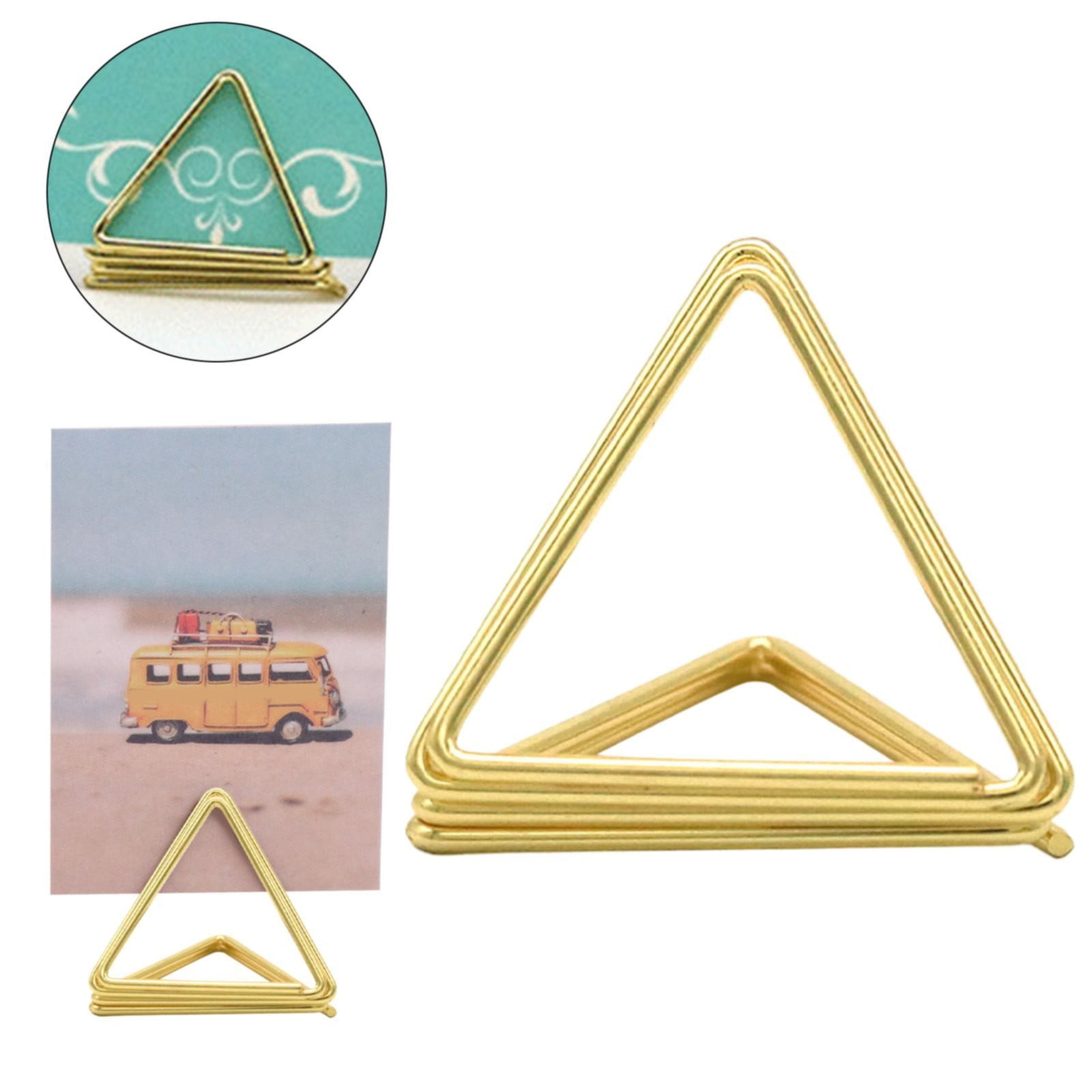 XYKA Creative 3D Love Seat Metal Vertical Business Card Holder 2-Layer ...