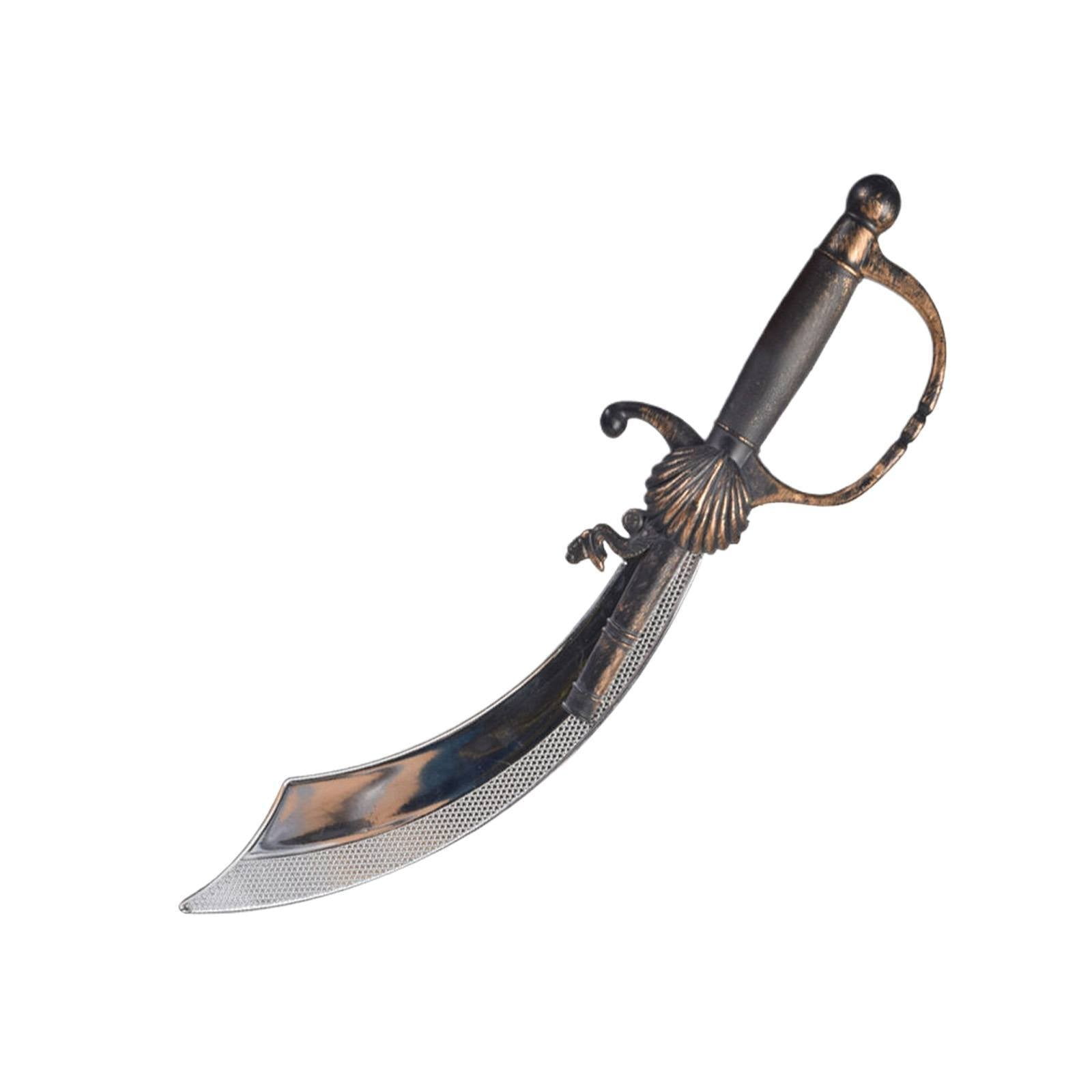 XYKA Deluxe Plastic Cutlass Prop, 6 Styles Retro Pirate Swords, Party ...