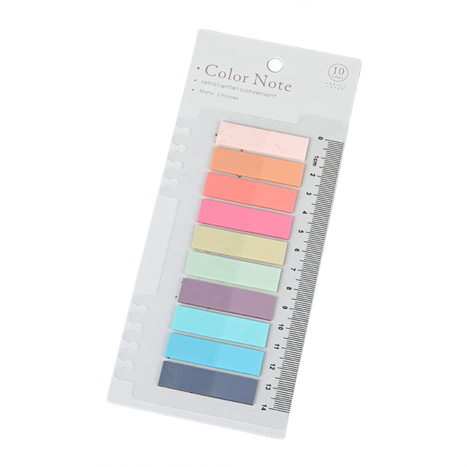 XYKA Index Marker Sticker Morandi Translucent Creative Notes Students ...