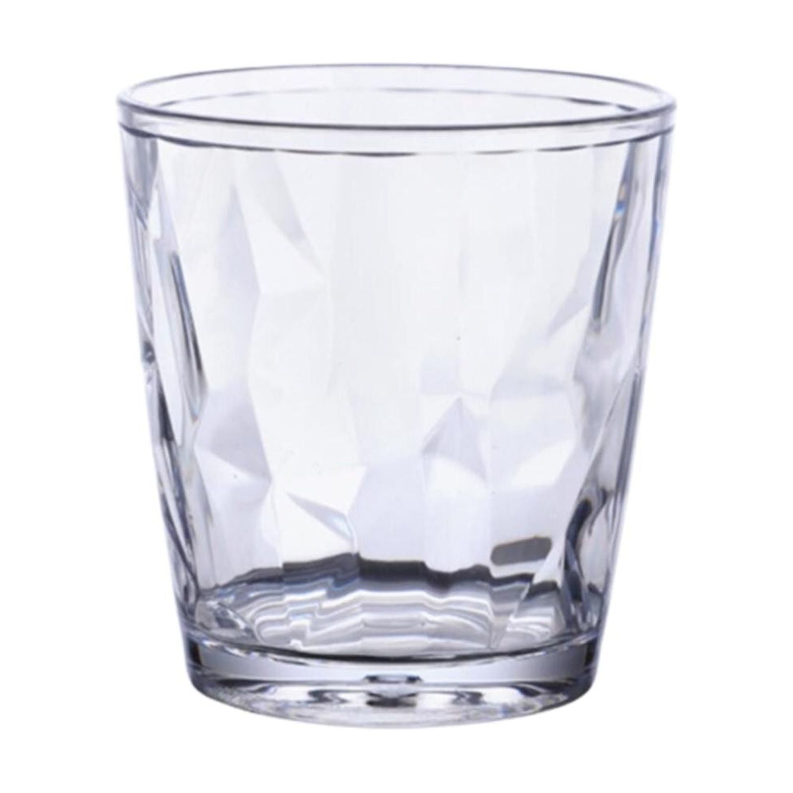 XYKA Look Like Glass Drinking Glasses 12oz Plastic Tumblers and Acrylic ...