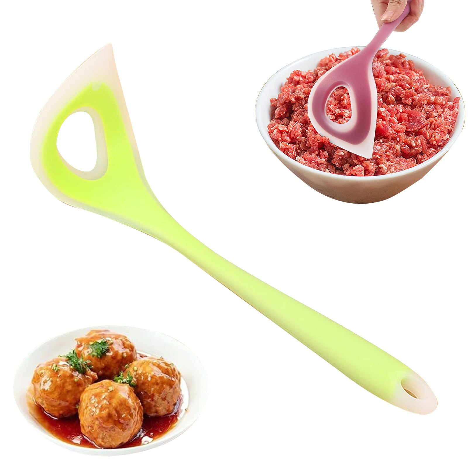 XYKA Meatball Maker Tool Non Stick Silicone Meatball Maker with ...