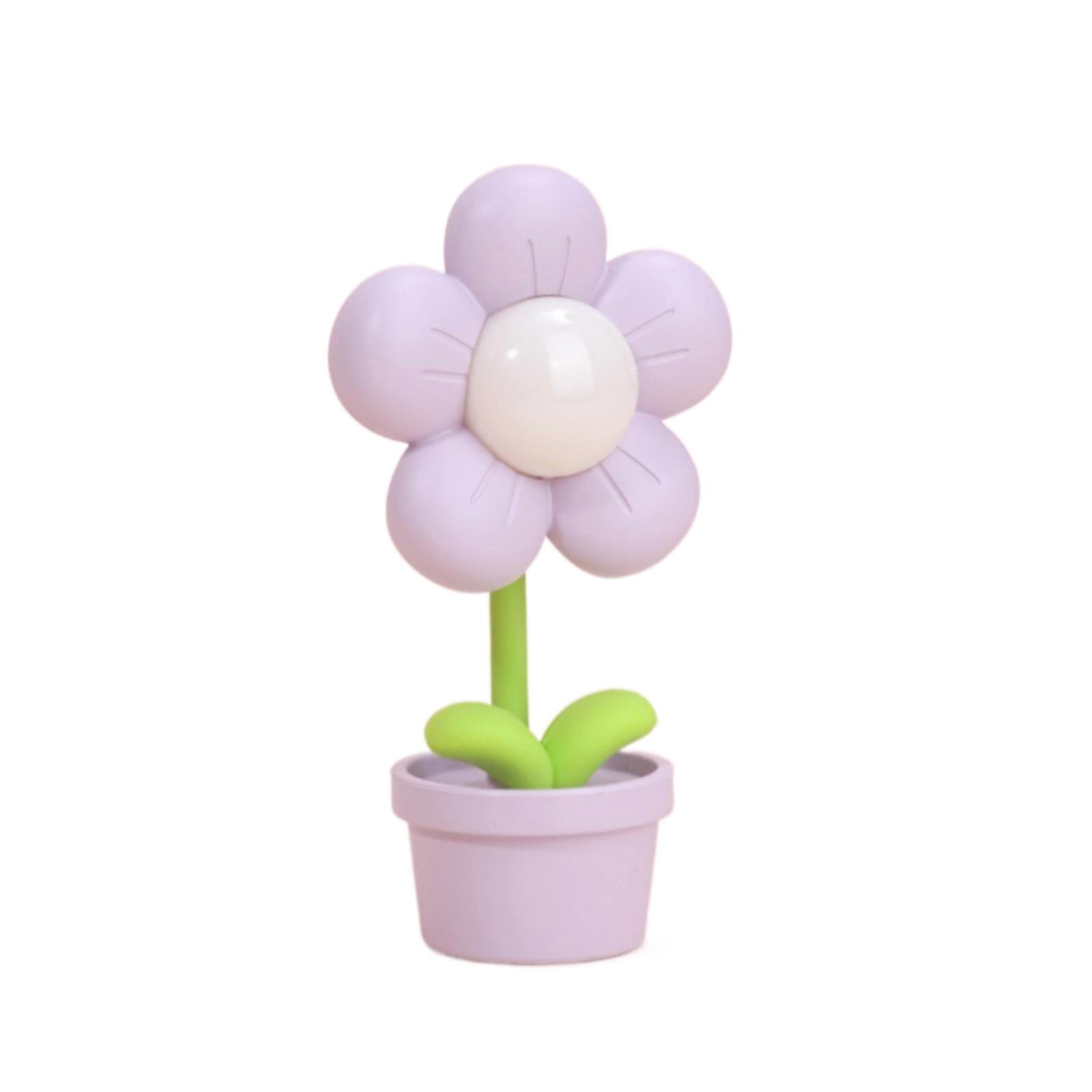 XYKA Mini Flower Night Light Cute Atmosphere Bedside Lamp Creative ...