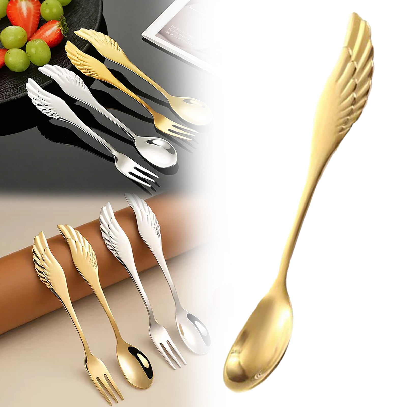 XYKA NumNum Baby Spoons Set,The Appearance Of The Wing Fork And Spoon ...