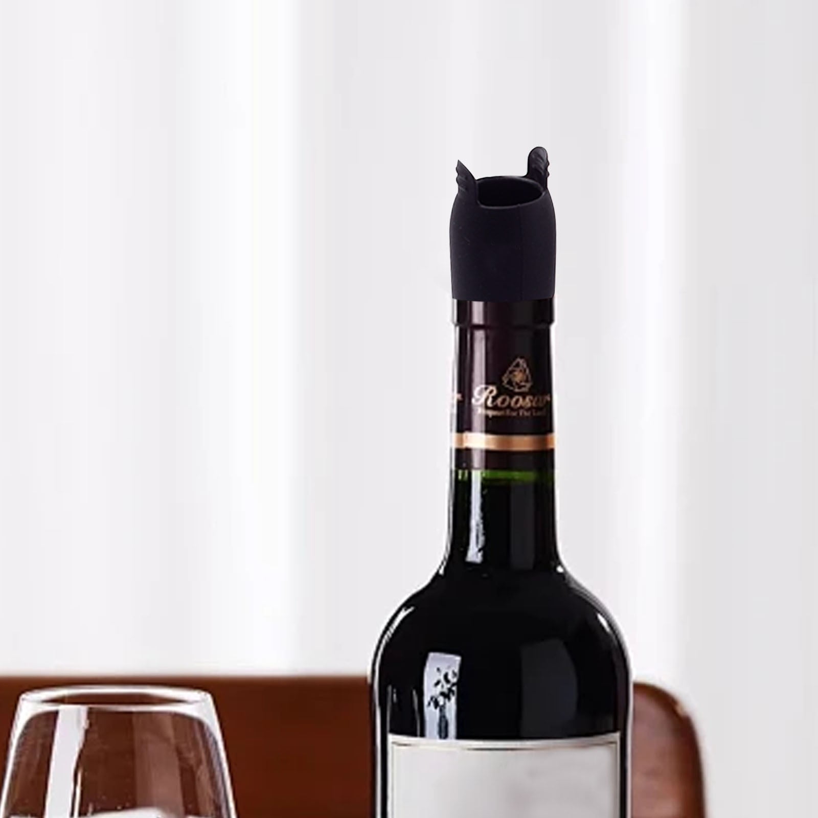 XYKA Reusable Wine Stoppers for Wine Bottles Airtight Silicone Wine ...