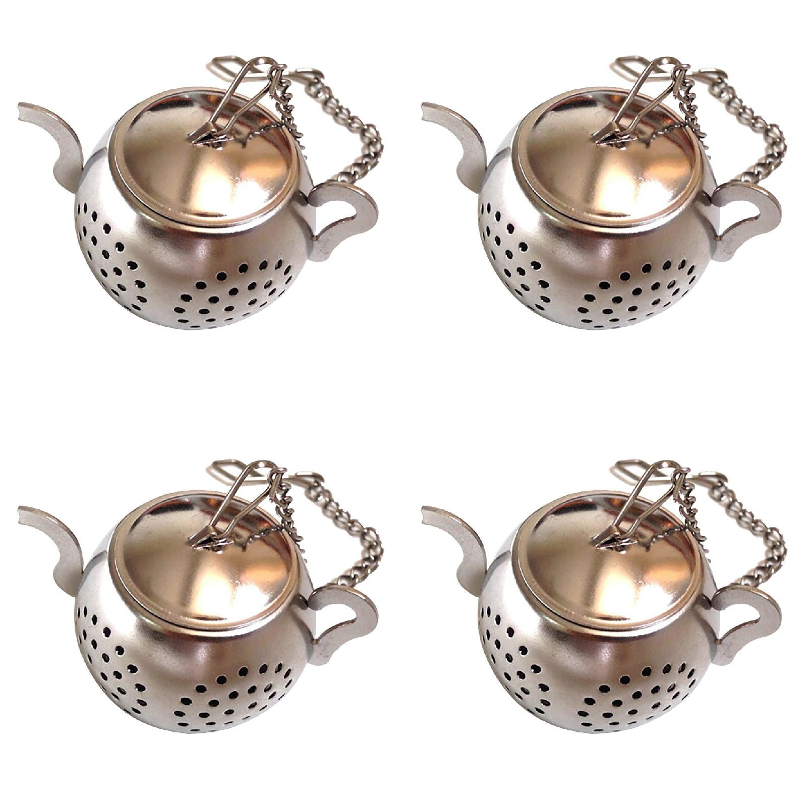 XYKA Stainless Steel Loose Tea Infuser Leaf Strainer Filter Diffuser ...