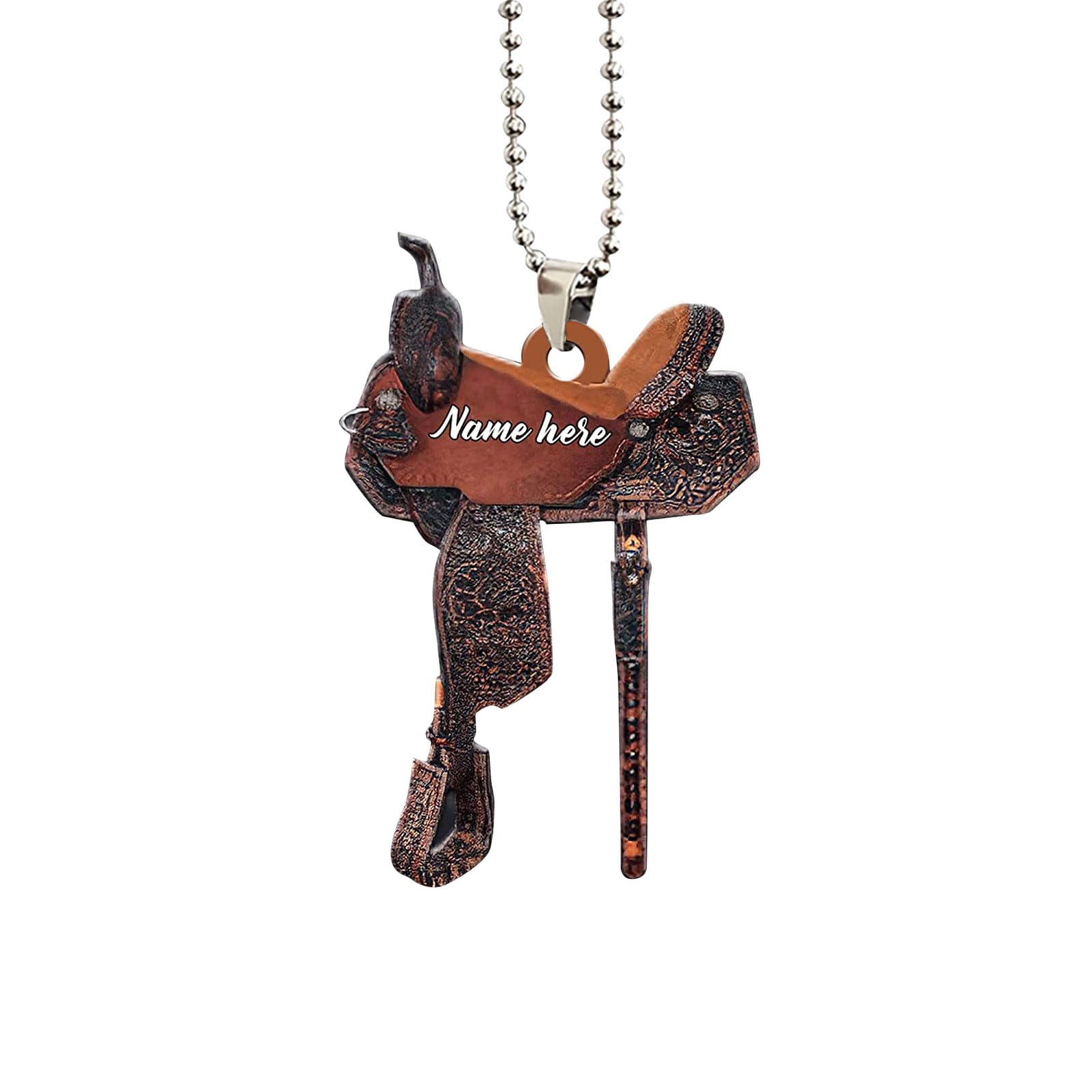 XYK Clearance Unique Saddle Cowboy Ornament Acrylic Cowboy Boot and Hat ...
