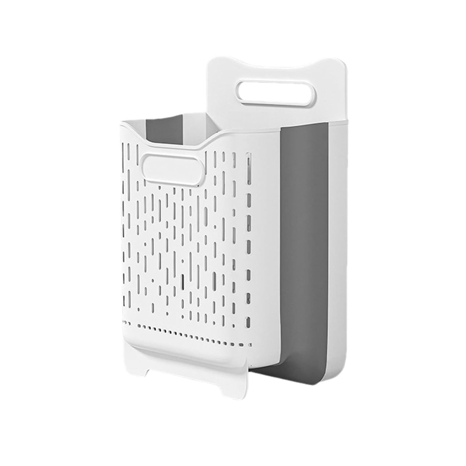 XYKA Wall Mounted Laundry Basket Large Capacity Hanging Clothes Hamper ...