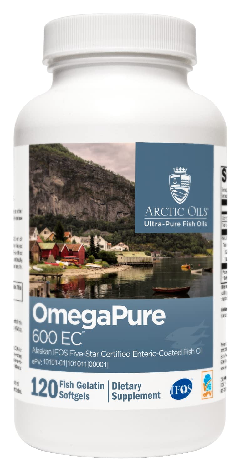 XYMOGEN OmegaPure 600 EC - International Fish Oil Standards (IFOS) Five ...